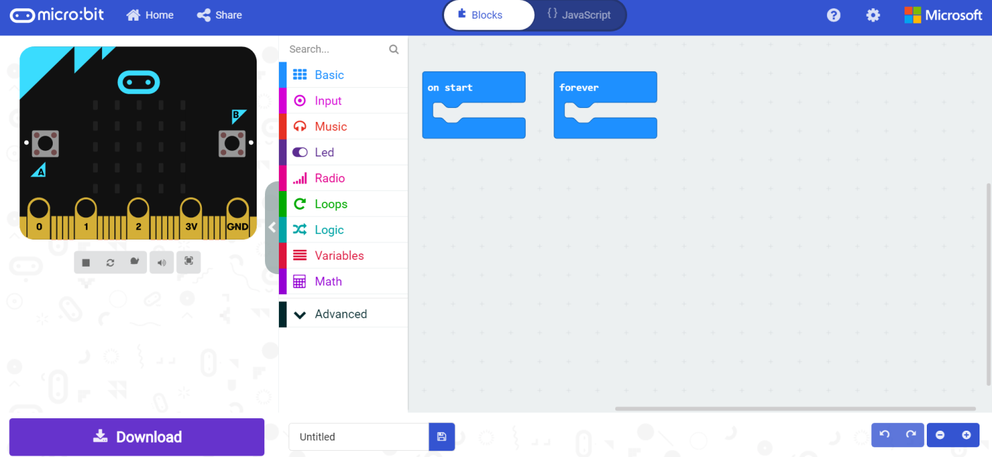 Makecode Microbit Microsoft MakeCode For Micro:bit