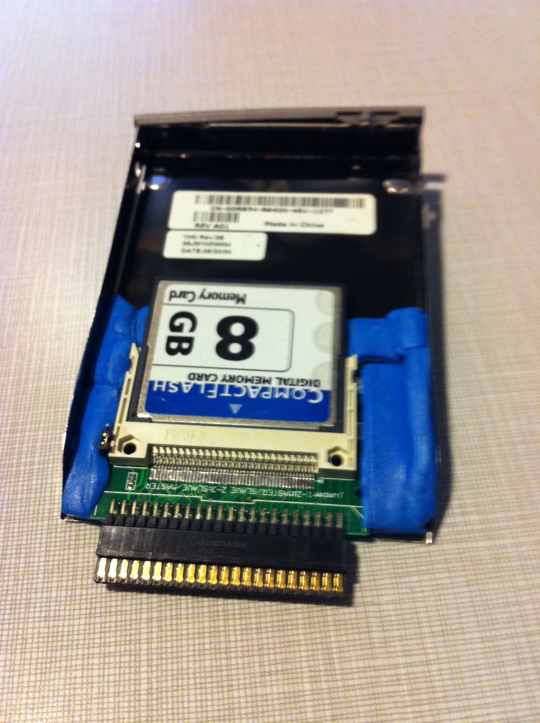 Convert a Laptop IDE Drive to an Affordable Compact Flash SSD. : 8 ...