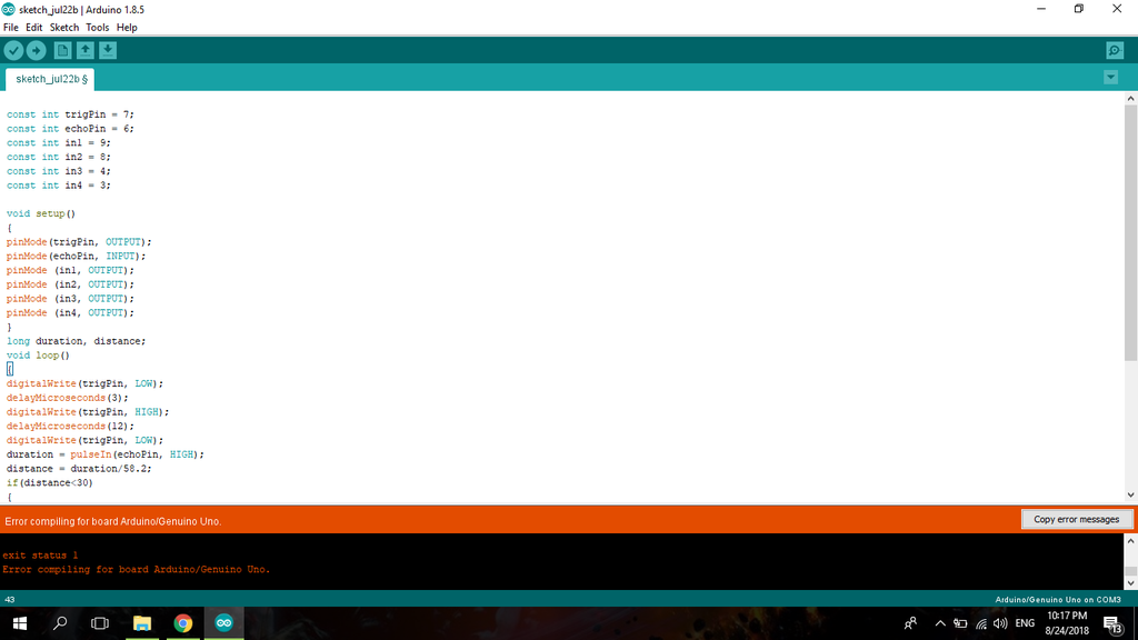 Obstacle Avoiding Robot : 14 Steps - Instructables