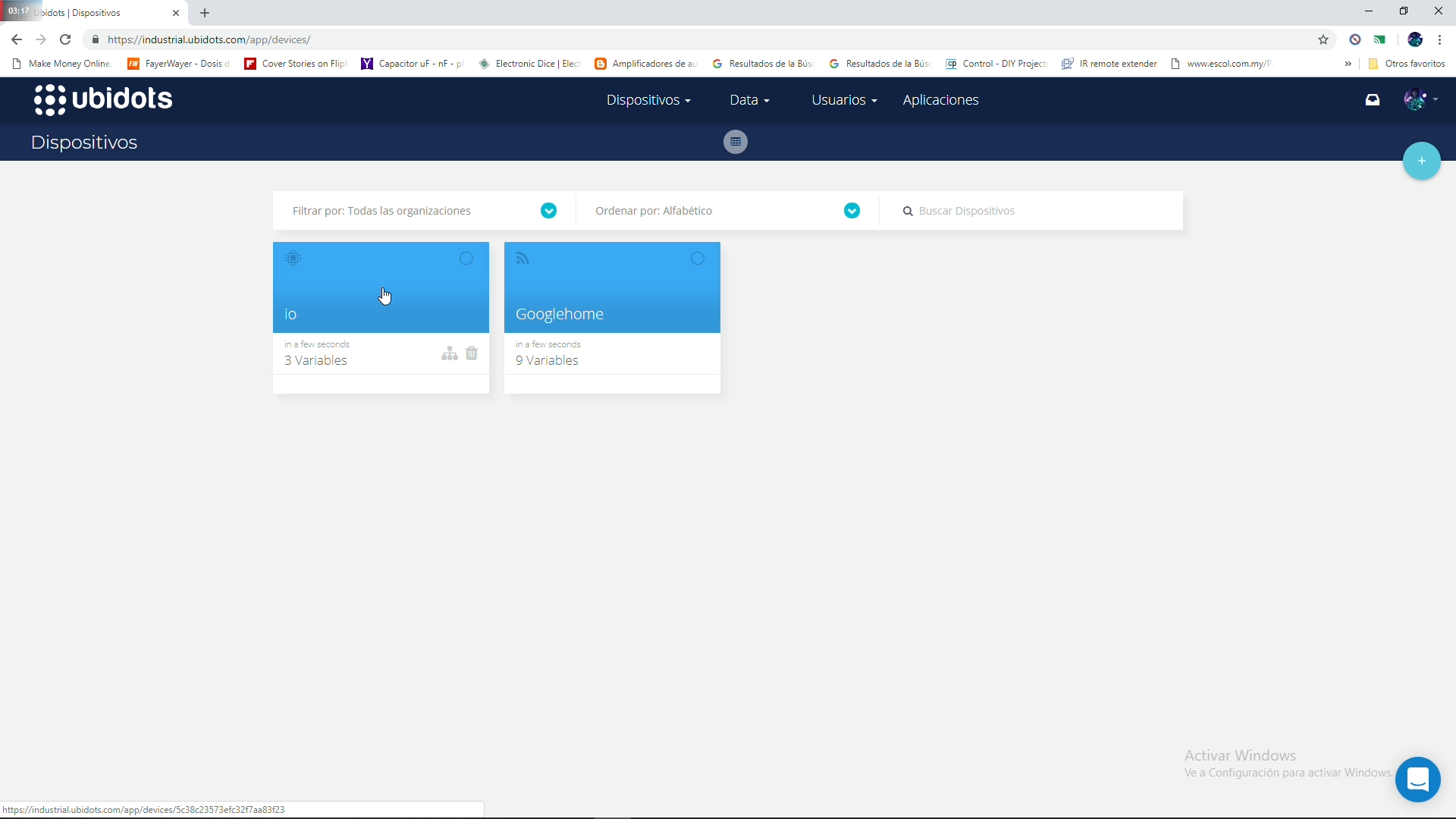 IO Control With Arduino + Esp8266 (NodeMCU) and Ubidots : 5 Steps ...
