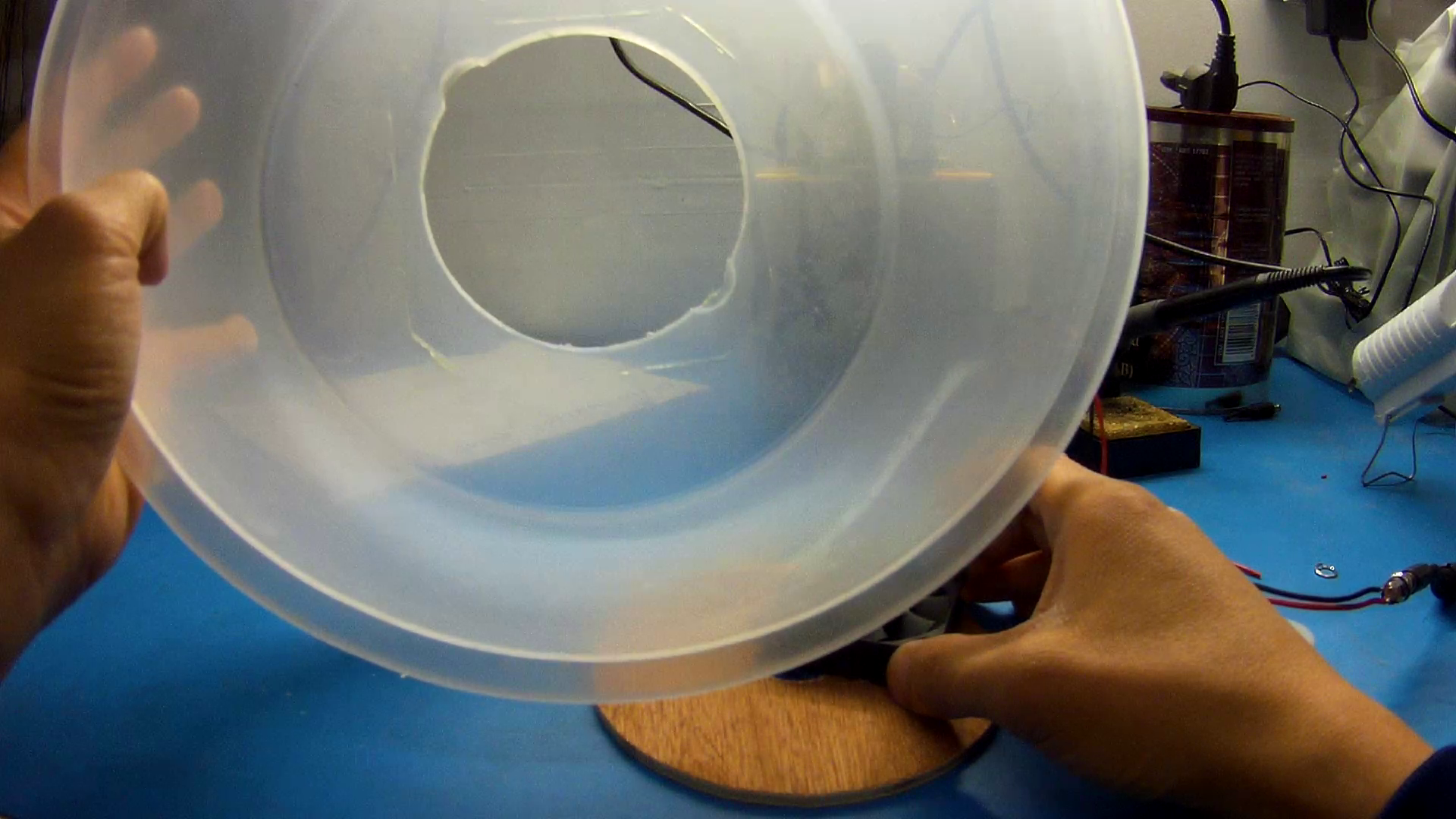 DIY Spin Art Machine With Speed Control Via Common Emitter Circuit : 6 ...