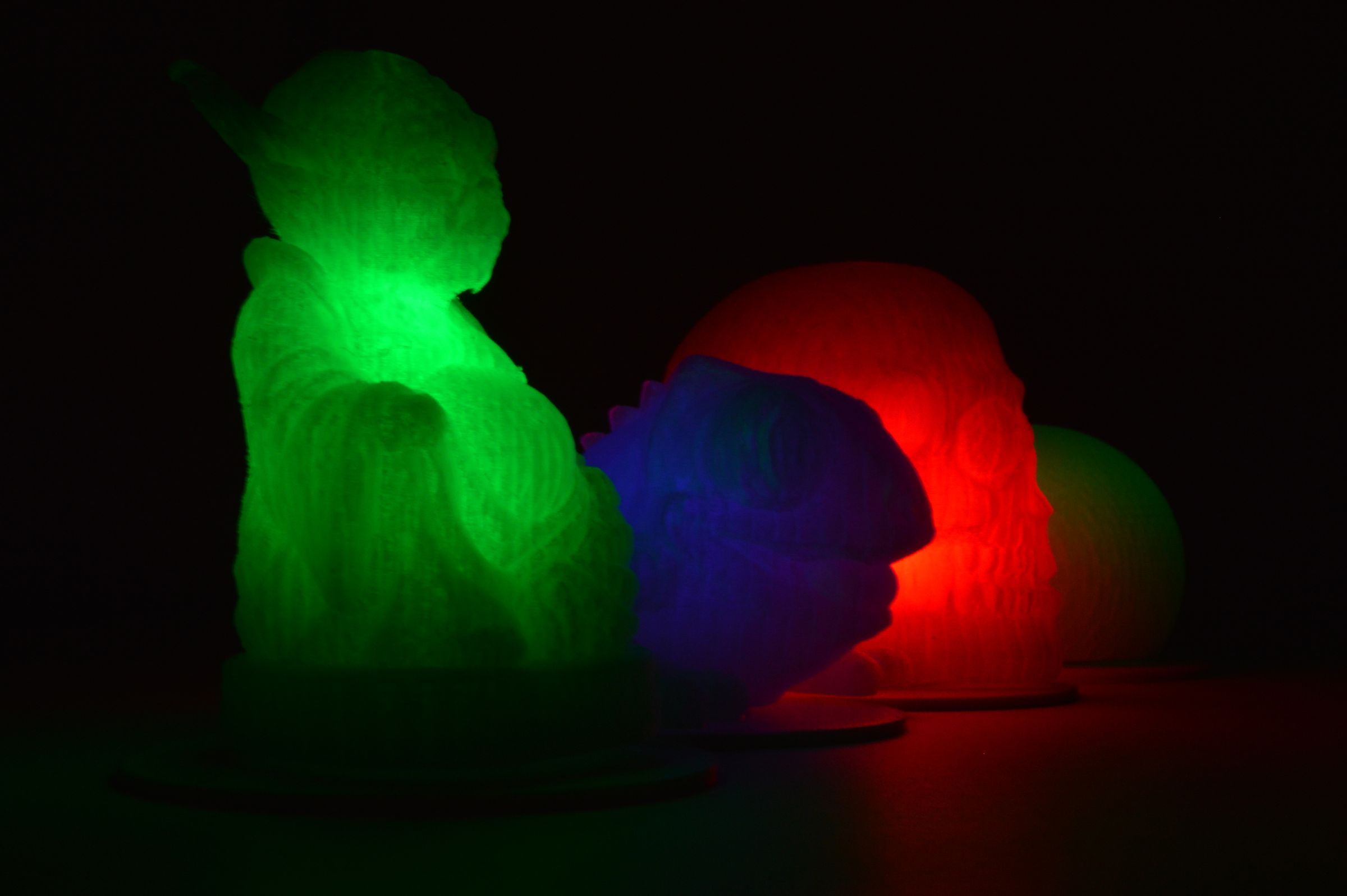 Light 'em Up: Turn Any 3D Print Into a LED Lamp : 5 Steps (with ...