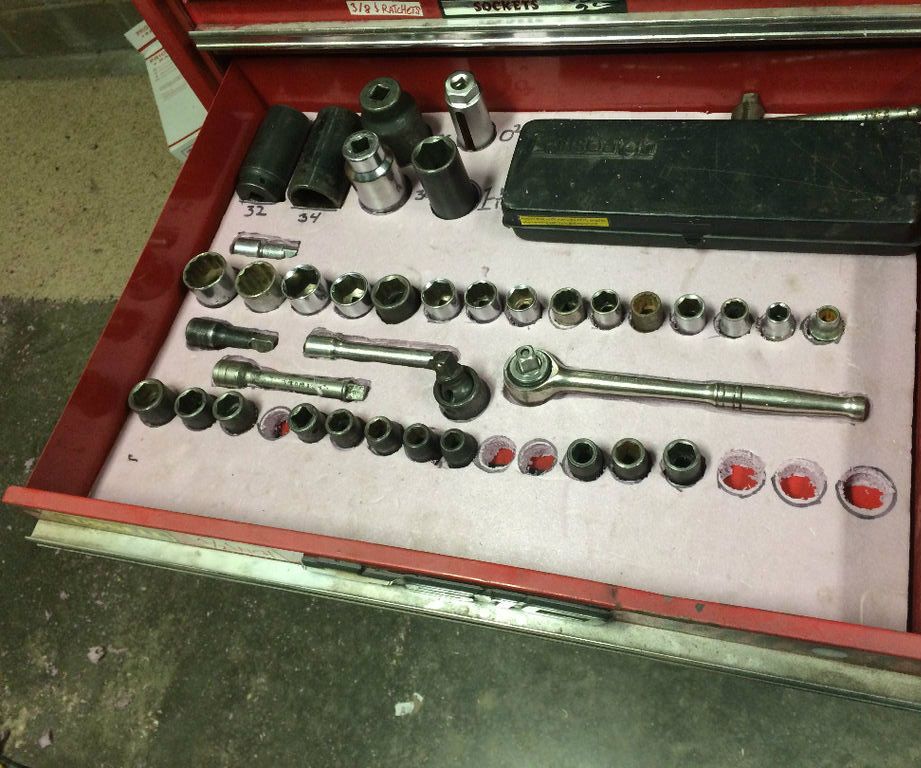 Toolbox Socket,wrench, Pliers Drawer Trays on the Cheap and Easy : 6 ...