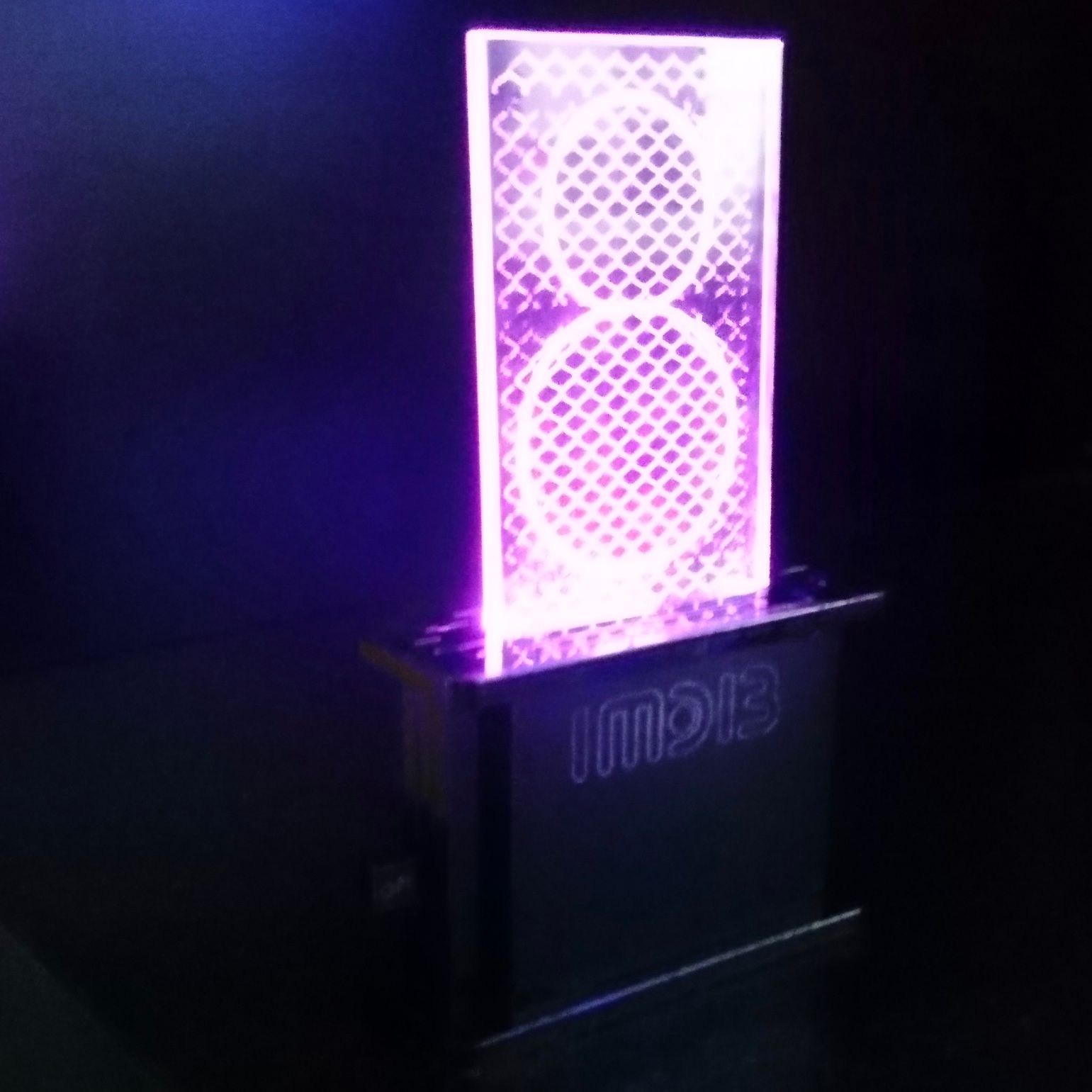 Acrylic LED Display With Lasercut Switch : 11 Steps (with Pictures ...