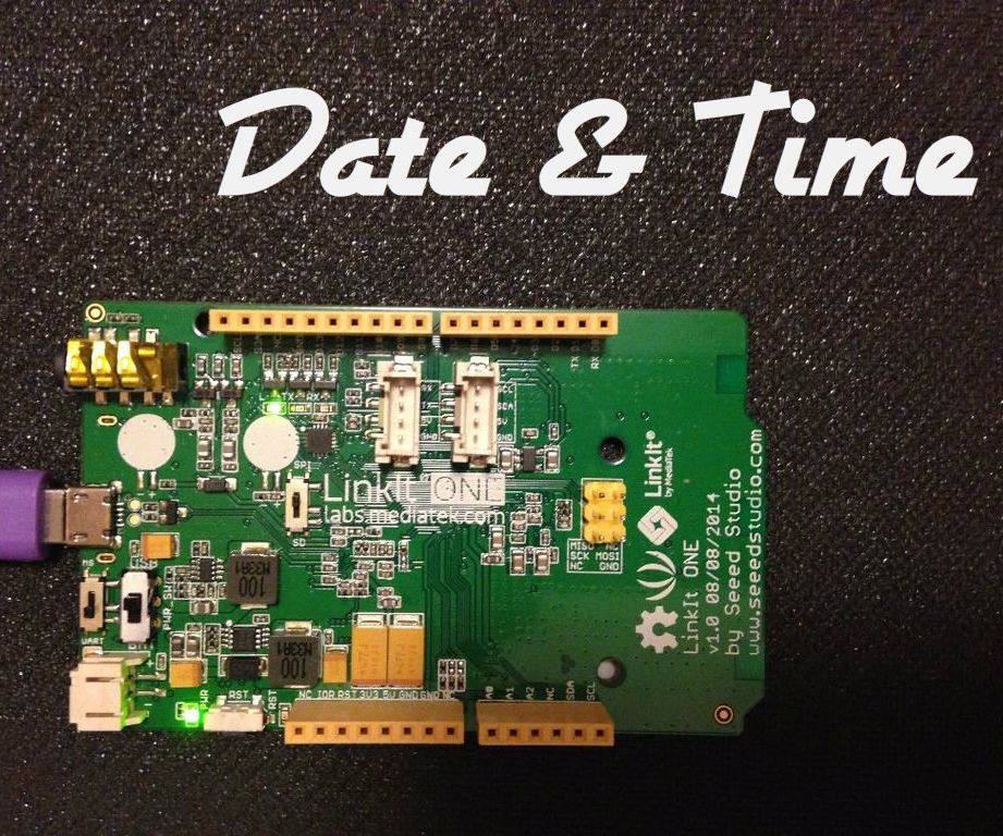 Linkit One: Date and Time - Instructables