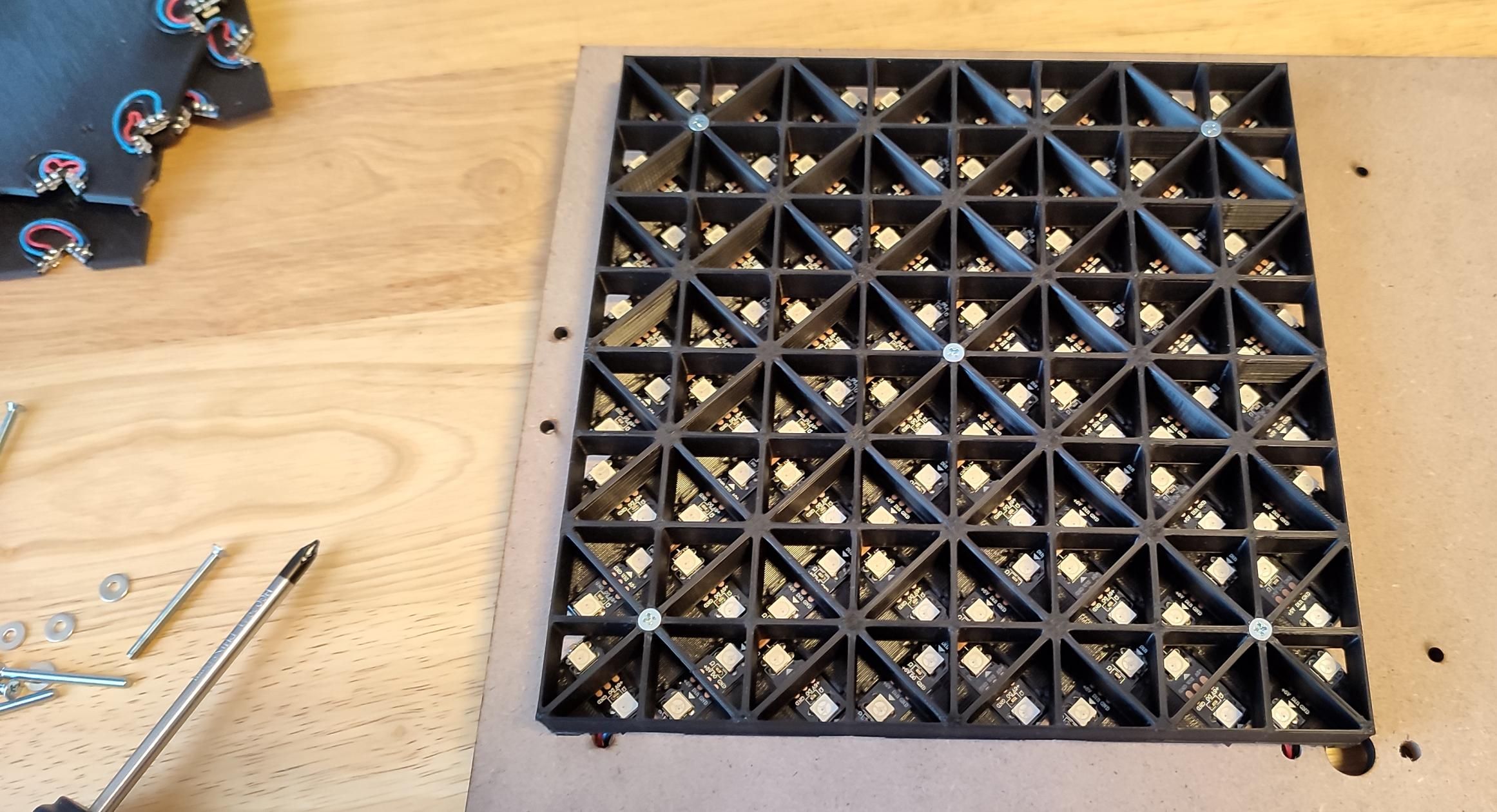 Tetrakis Square Tiling With WS2812 LEDs : 5 Steps (with Pictures ...