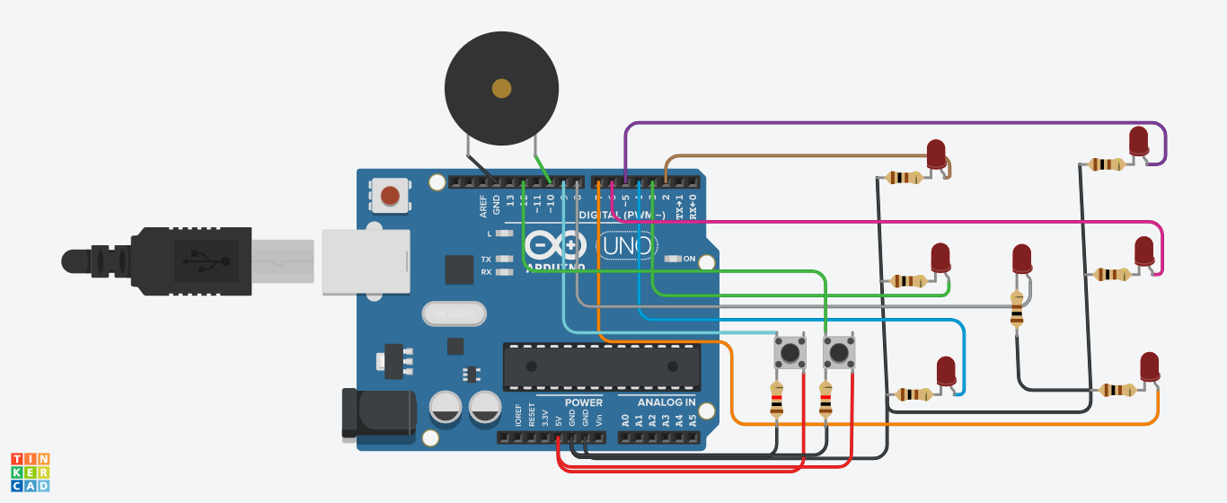 Electronic Dice Using Arduino : 5 Steps - Instructables