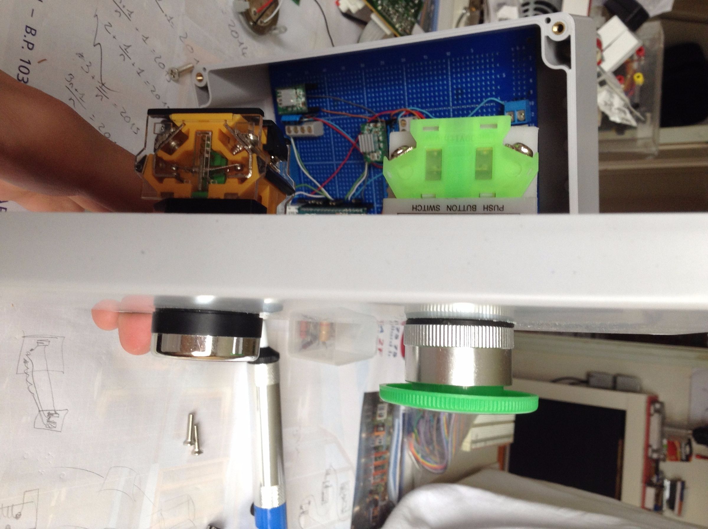 Fingerprint Lock - Unbreakable Garage Door (Electronic and Mechanic ...