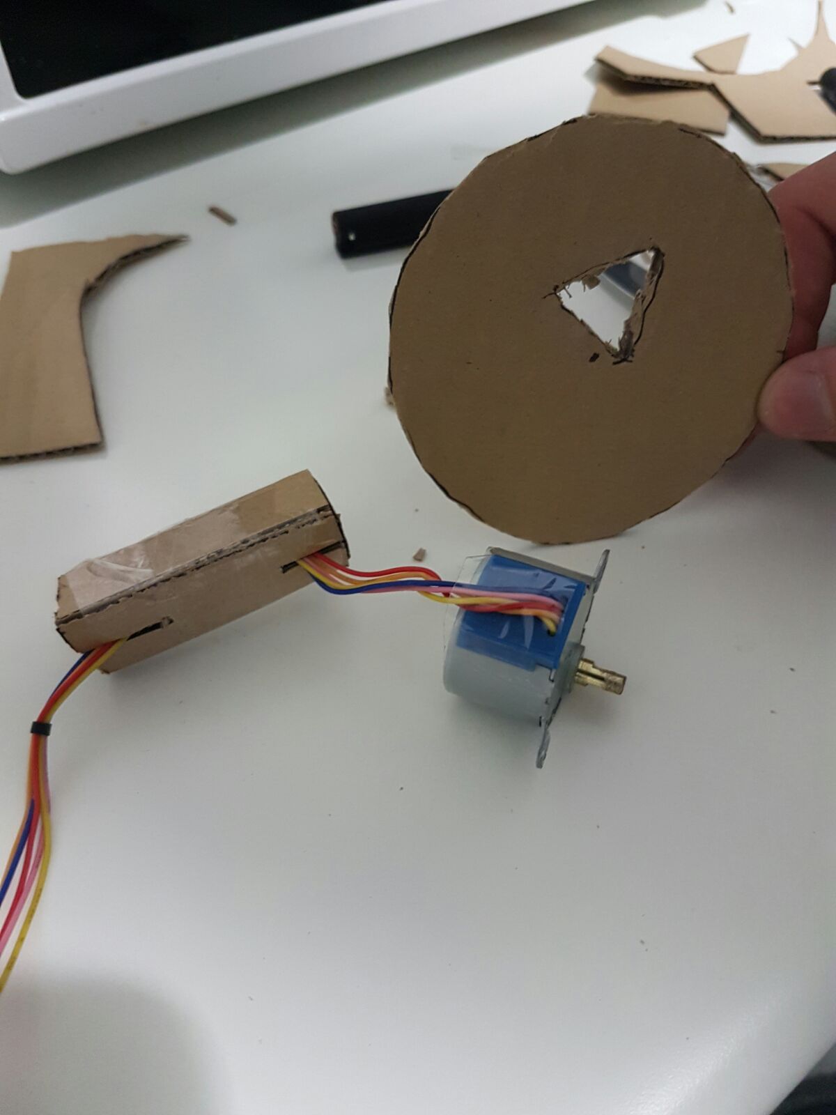 RadArduino - Radar Made With Arduino Leonardo and Processing 3 : 7 ...