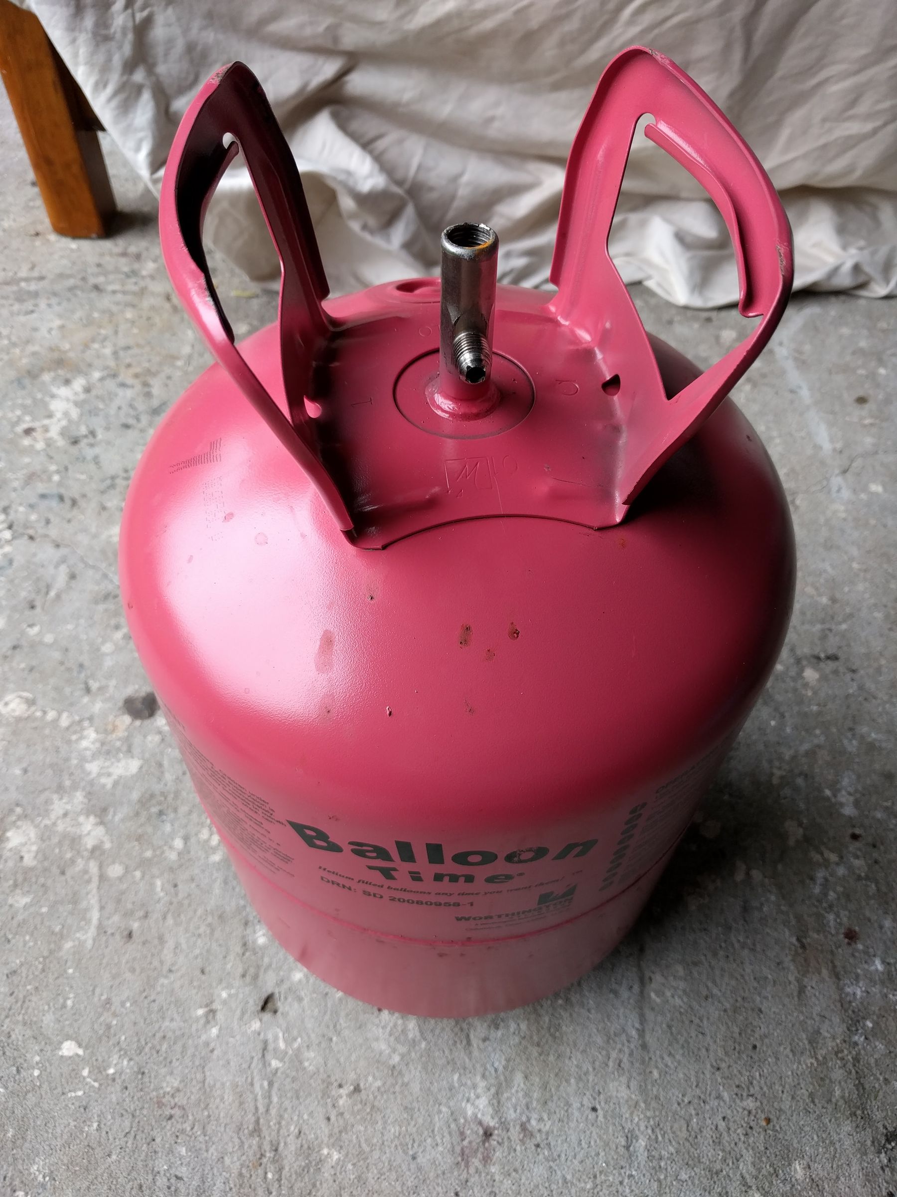 Homemade Firepit From Helium Tank (No Welding!) : 8 Steps (with ...