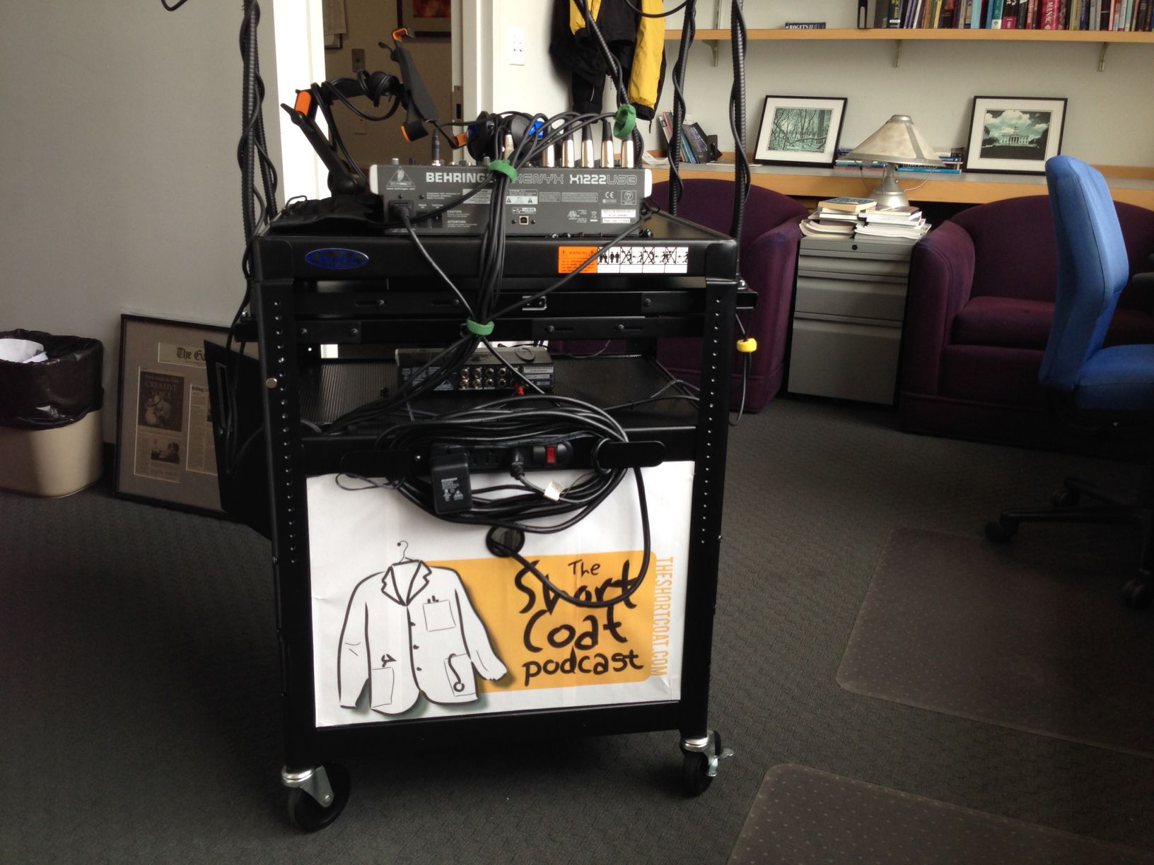THE PODCASTINATOR: a MOBILE PODCASTING STUDIO : 4 Steps (with Pictures ...