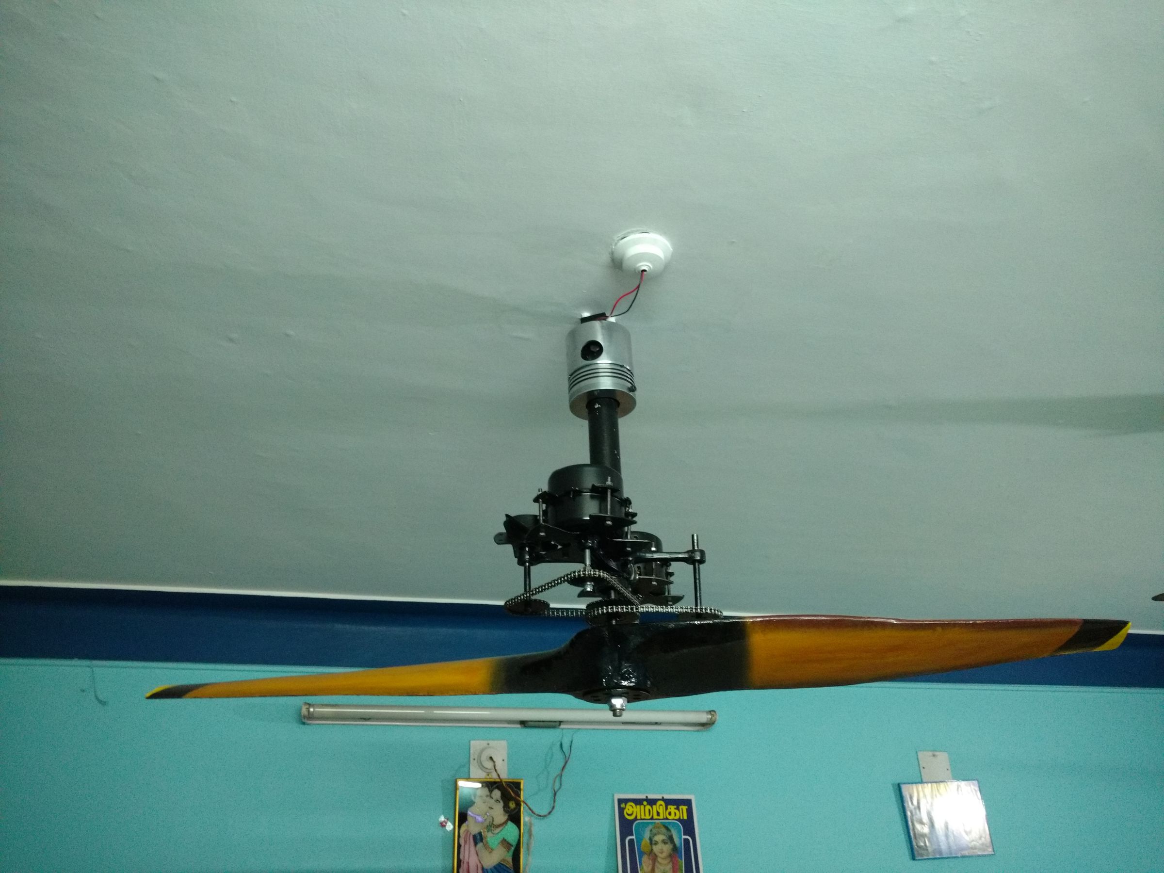 Propeller Mounted Ceiling Fan : 6 Steps (with Pictures) - Instructables