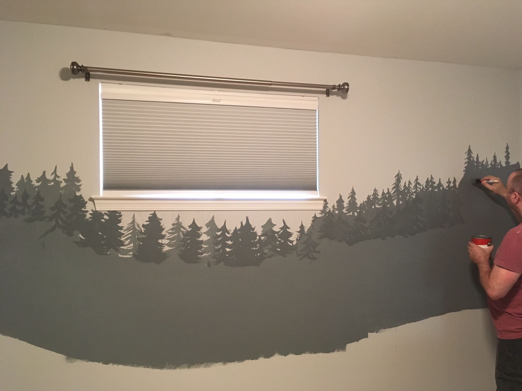 Make Your Own Forest Wall Mural : 7 Steps (with Pictures) - Instructables