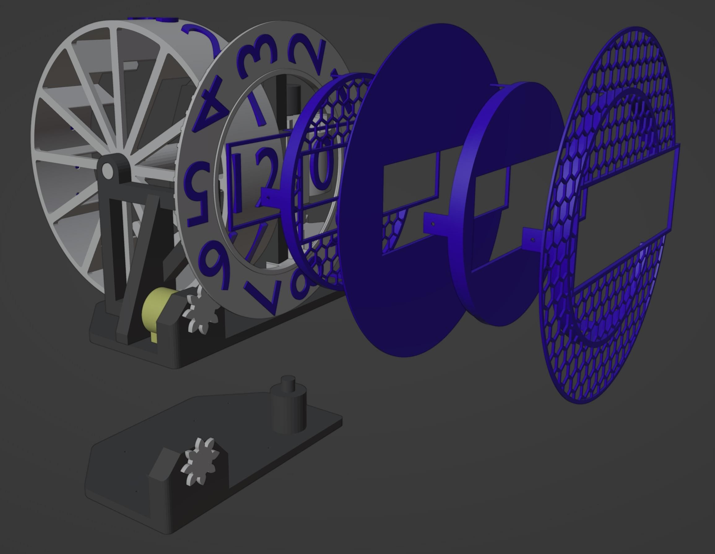 Triaxial Numechron Clock : 10 Steps (with Pictures) - Instructables