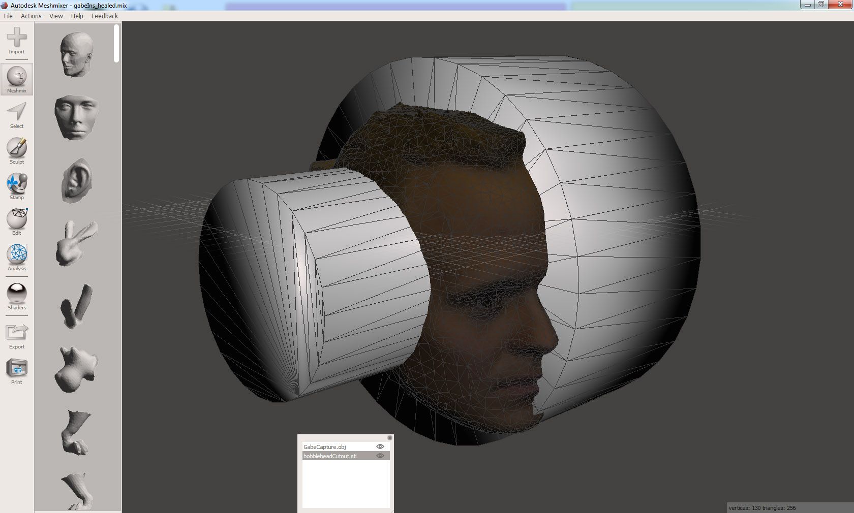 3D Printing a Full Color Bobblehead of Yourself : 7 Steps (with ...