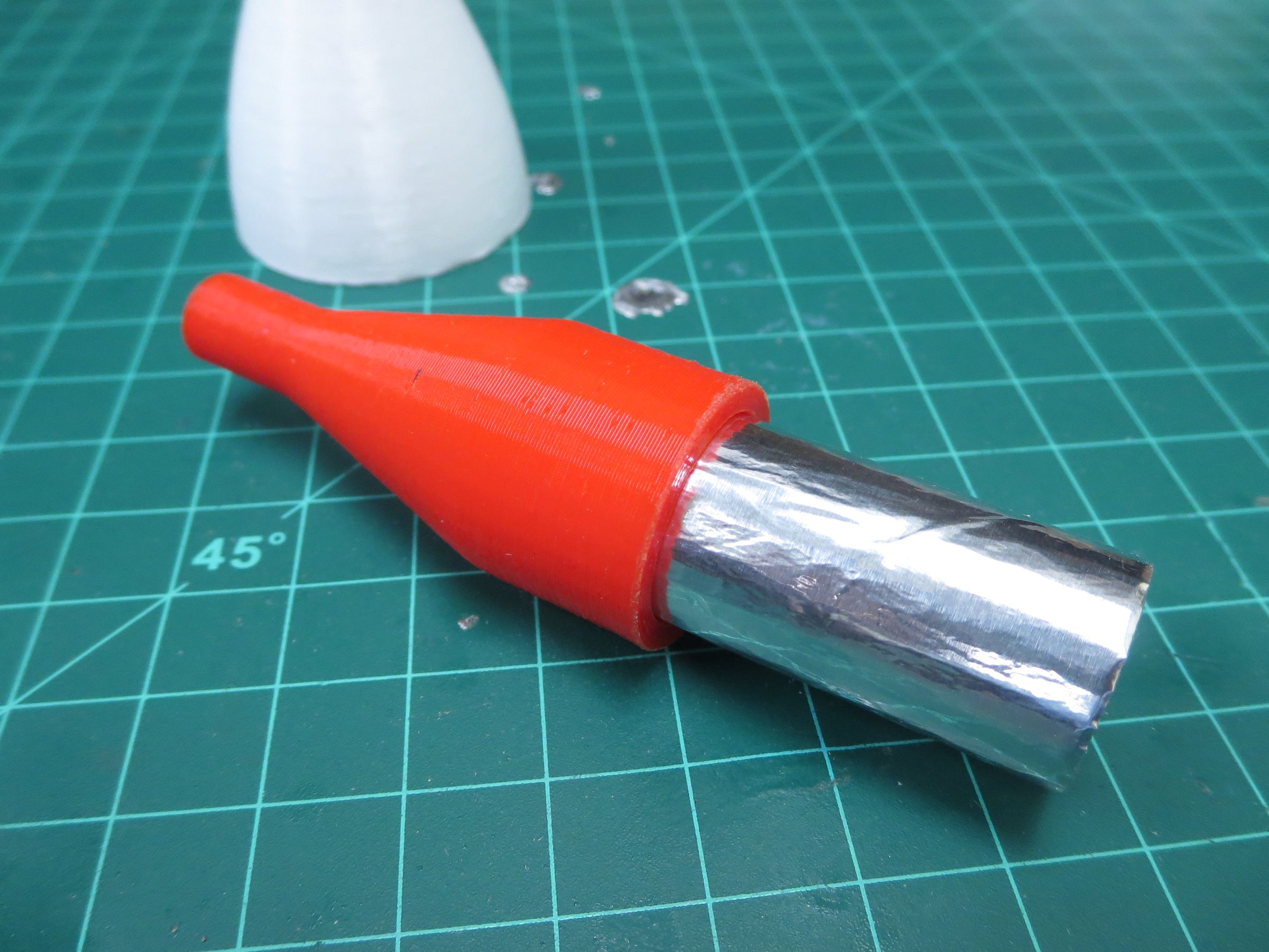 3D Printed PLA Hybrid Rocket With 3D Printed PLA Fuel : 11 Steps ...