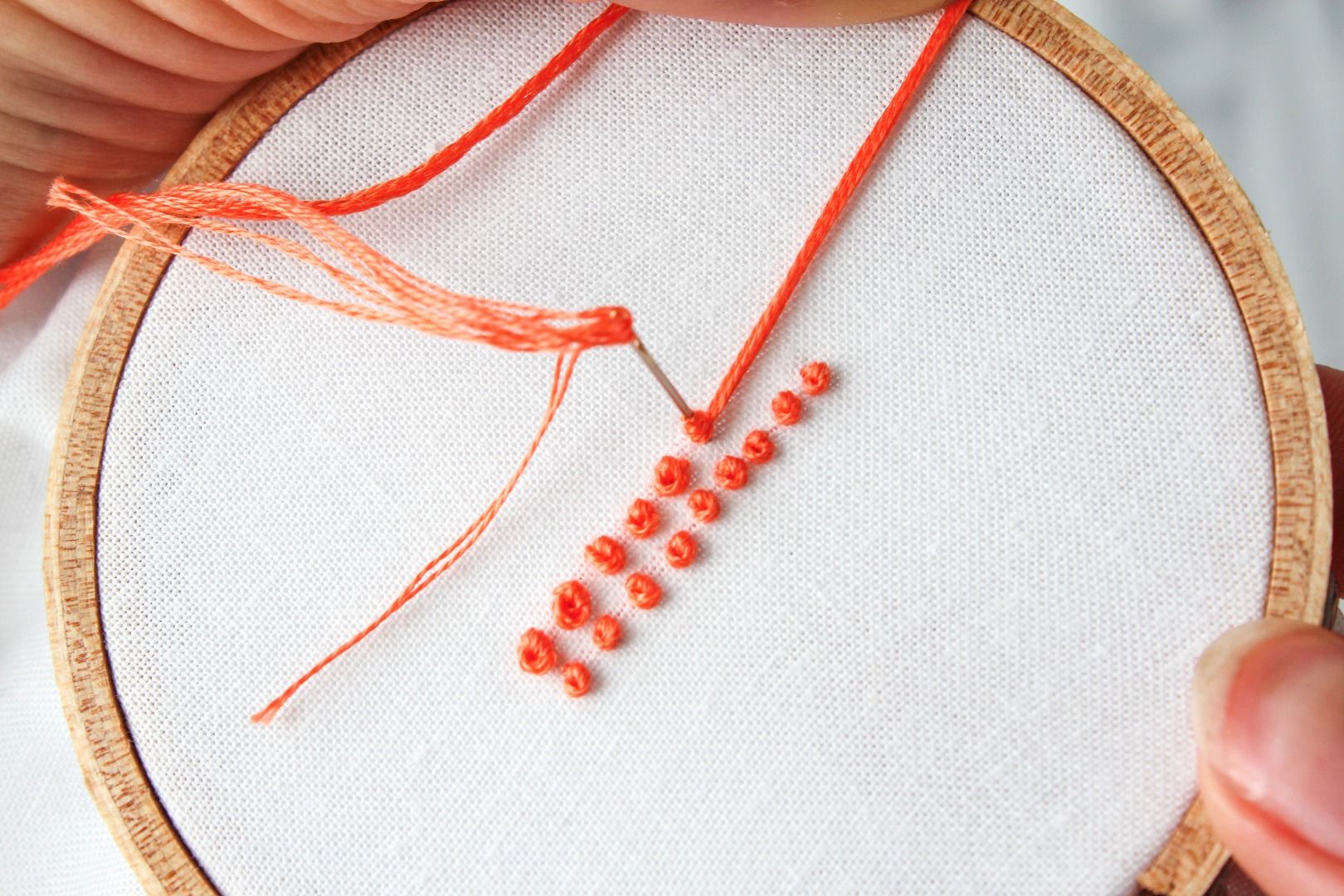 Embroidery How To: French Knot (with Pictures) - Instructables