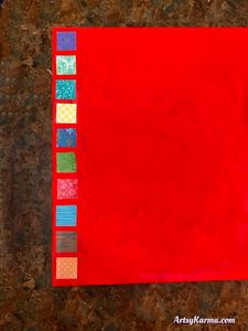 DIY Paper Tiles and Resin Make a One of a Kind Decorated Table : 14 ...