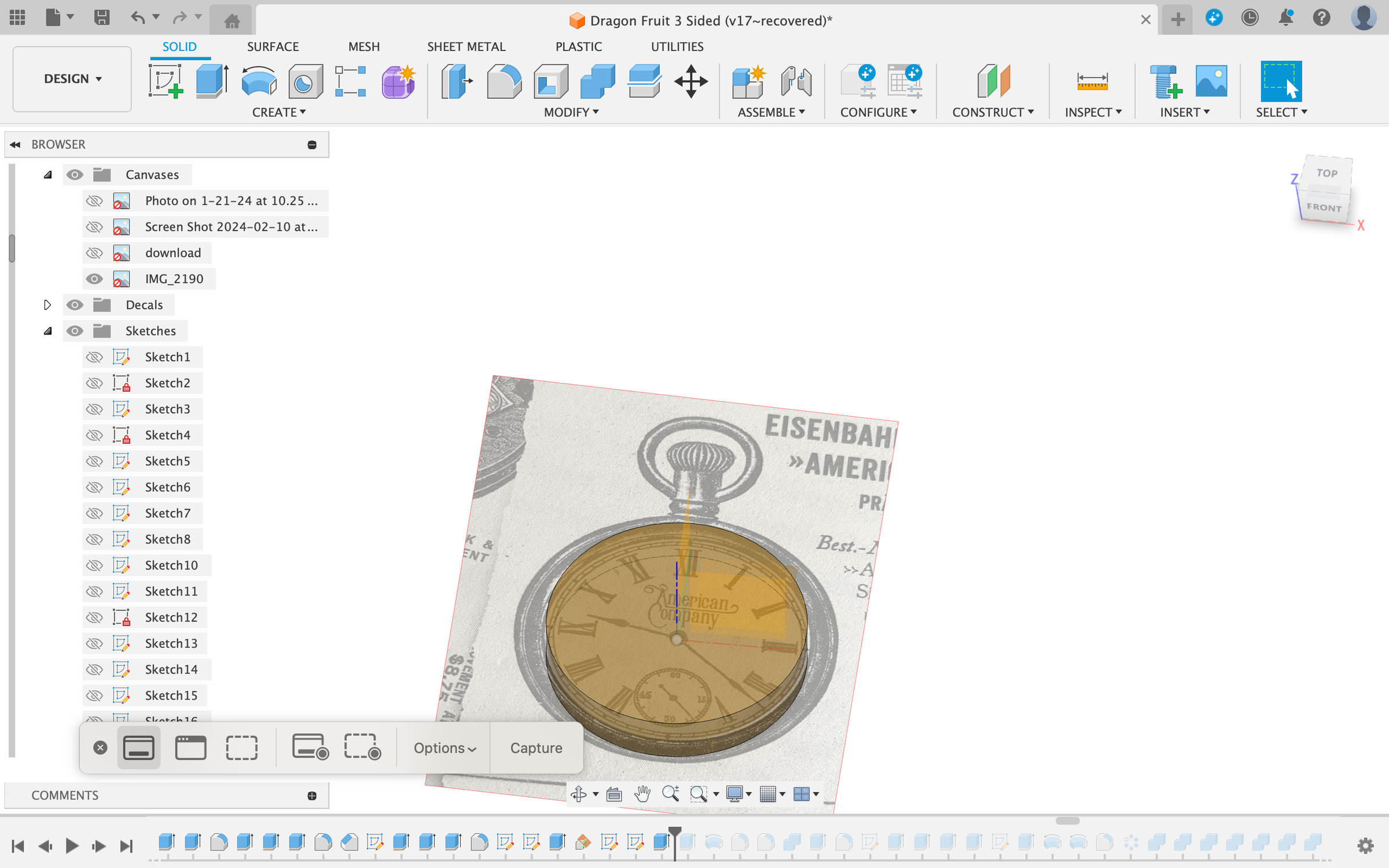 3D Printed Pocket Watch From "The Pocket Watch Gang" : 16 Steps (with ...