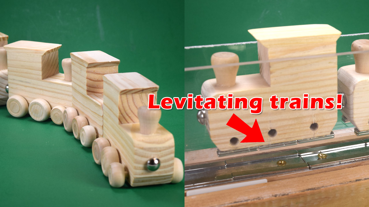 Magnetic Train + MagLev : 5 Steps (with Pictures) - Instructables