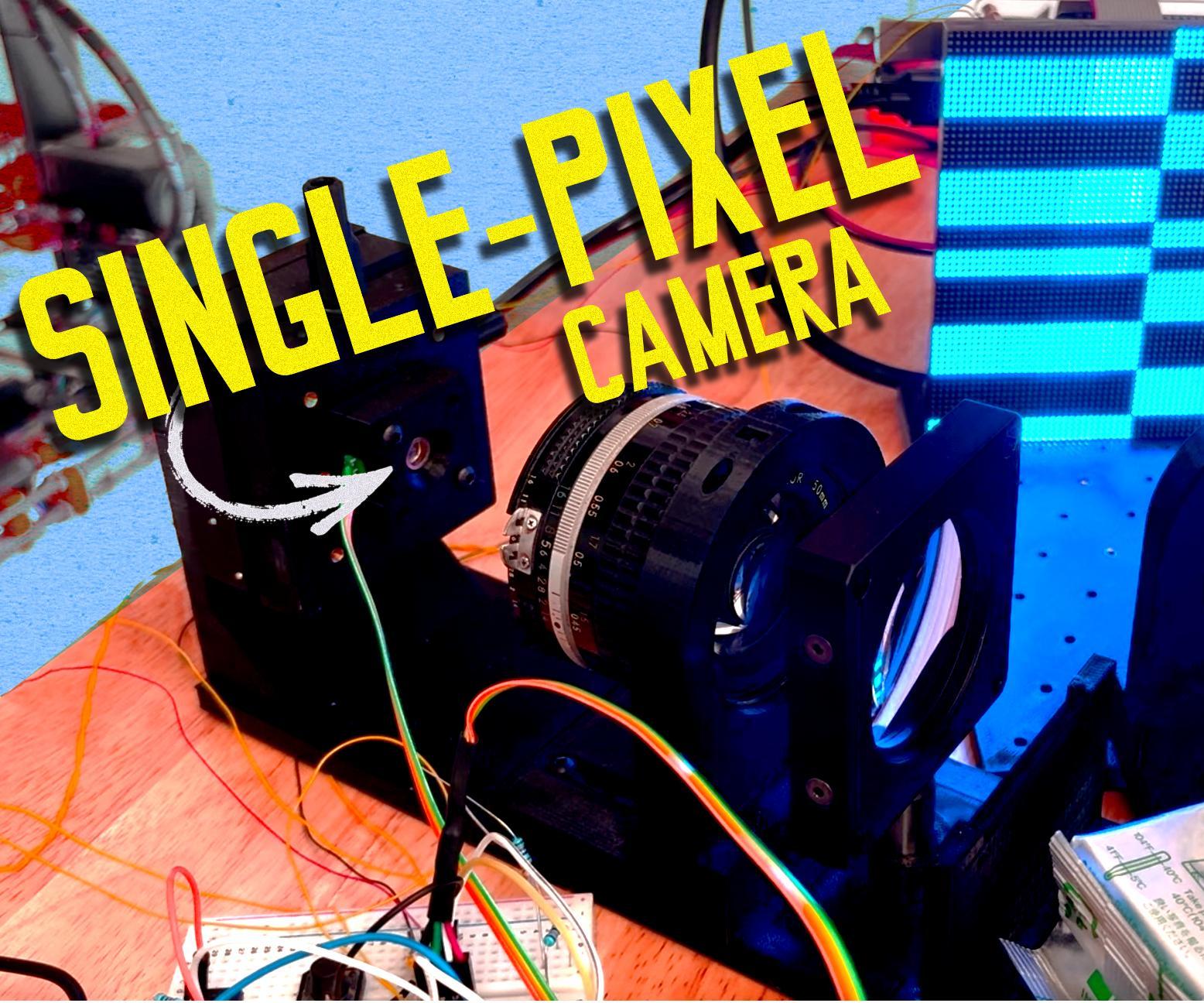 Single Pixel Camera Using an LED Matrix : 7 Steps (with Pictures) - Instructables