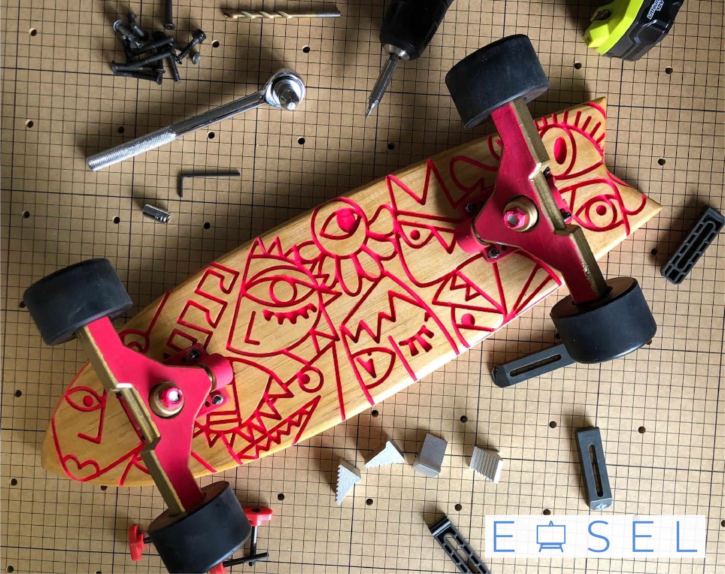 CNC Skateboard With X-carve Router : 16 Steps (with Pictures ...