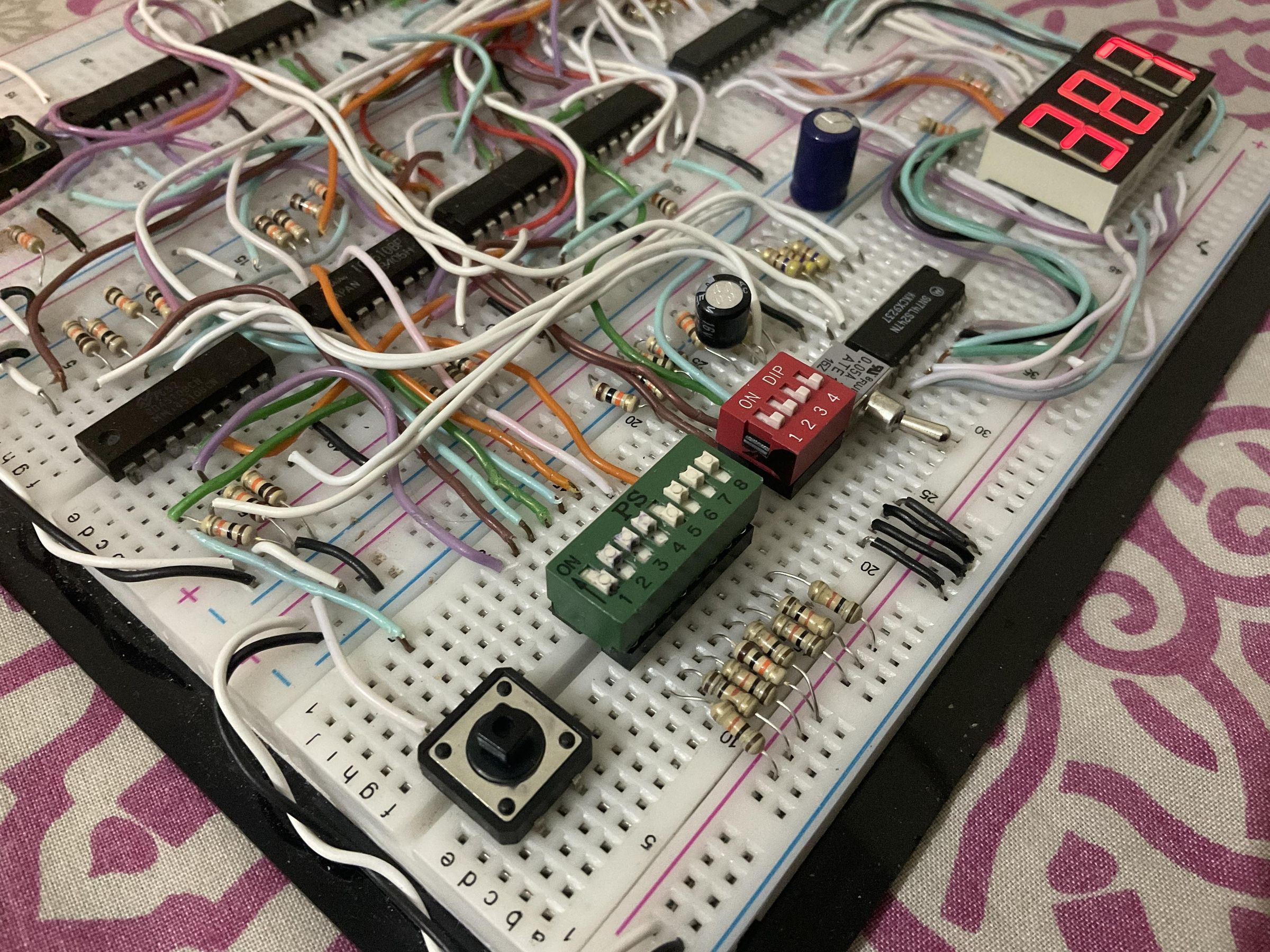 3-Digit Odd Counter Using D-FLip Flops IC's, Digital Logic Design Project : 5 Steps - Instructables