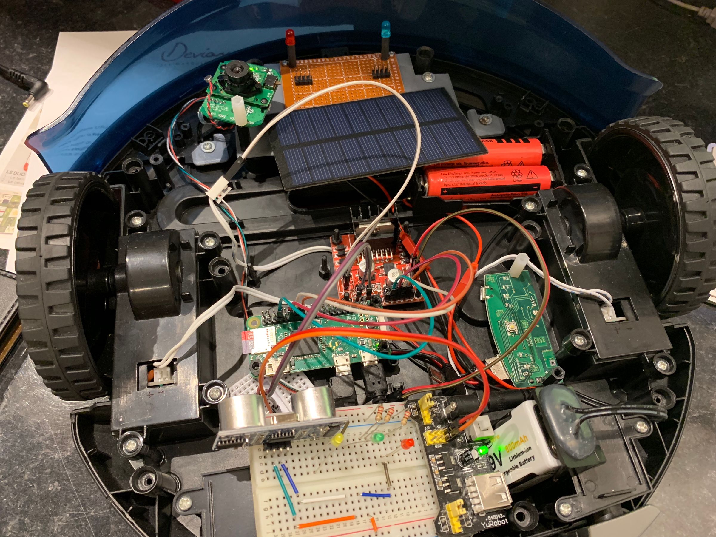 Raspberry Pi Wifi Controlled Video Streaming Robot : 8 Steps (with ...