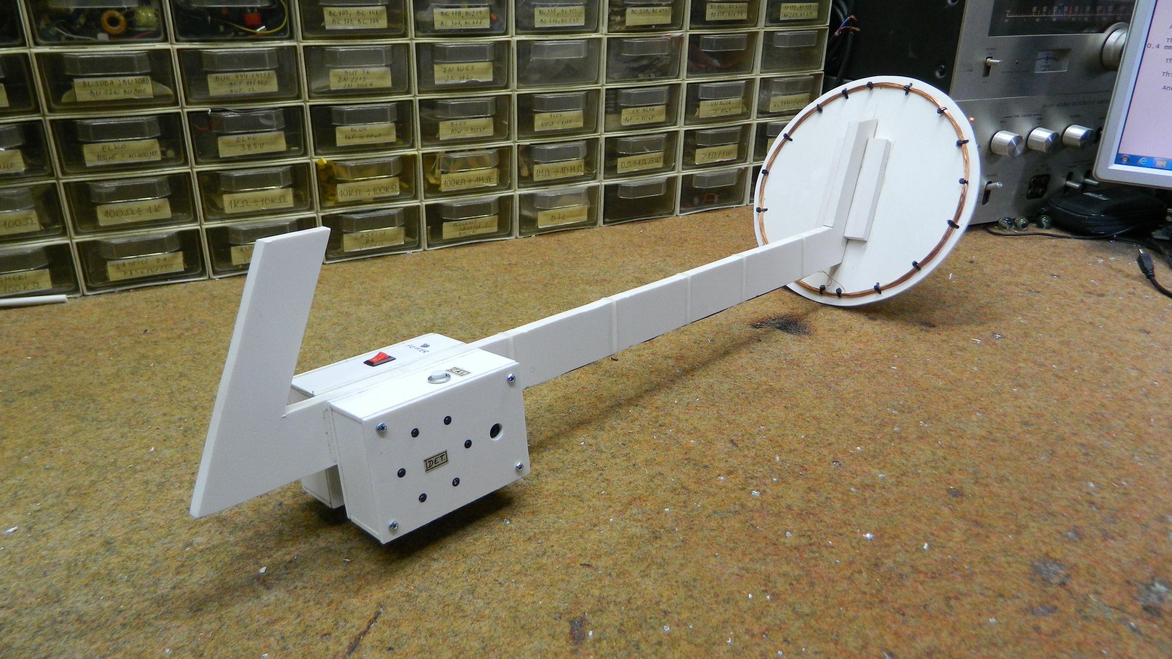 DIY Simple Sensitive Arduino Metal Detector - Instructables