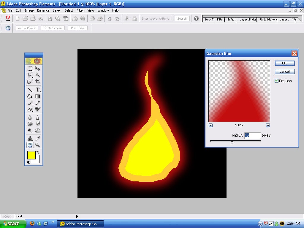 How To Make A Fire Effect In Photoshop 11 Steps Instructables🥭