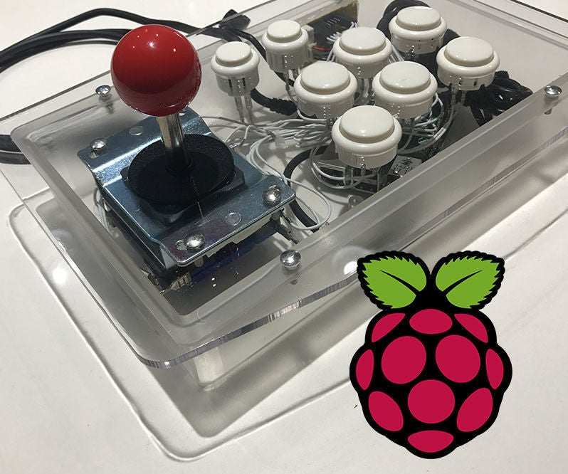 Raspberry Pi Inside Arcade Stick : 5 Steps (with Pictures) - Instructables