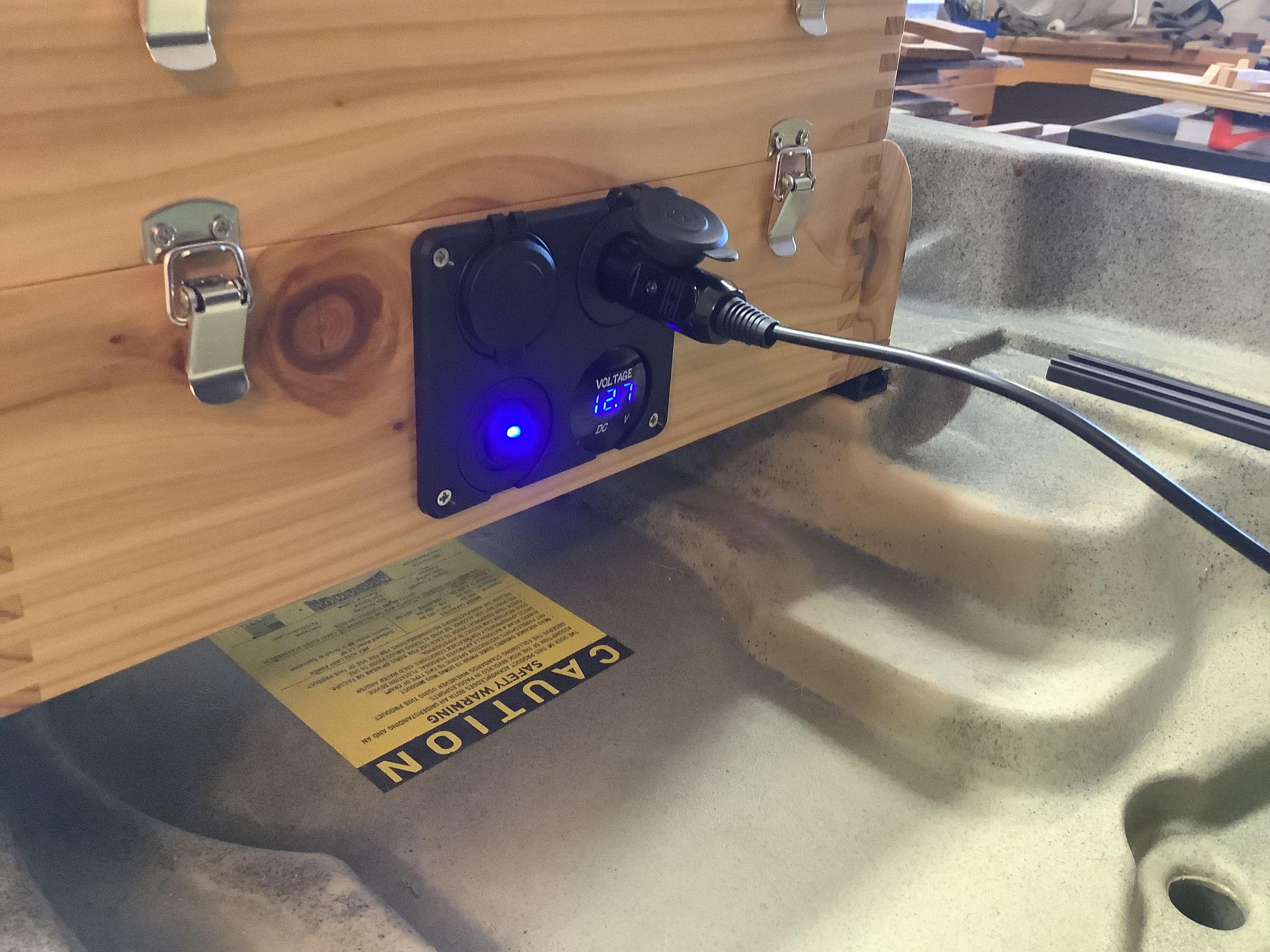 Cedar Power/Tackle Box for Kayak Fishing : 14 Steps (with Pictures ...