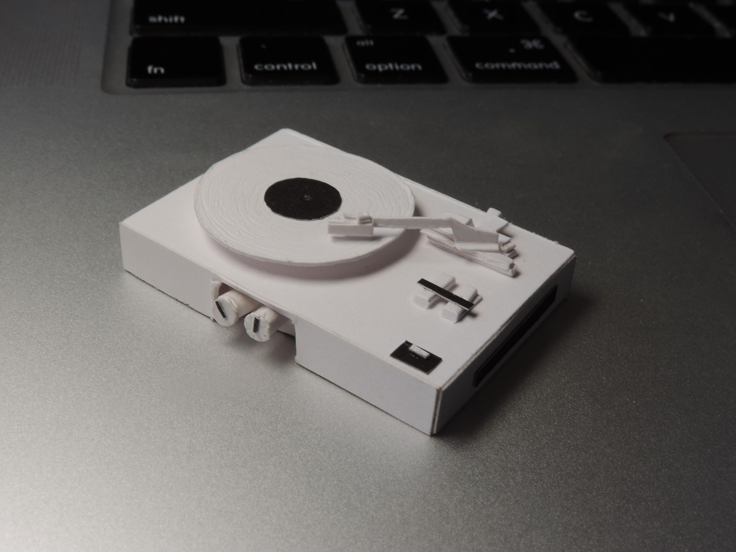 Vinyl Player & Headphones for Miniature Dollhouses Audio Themed Craft's ...