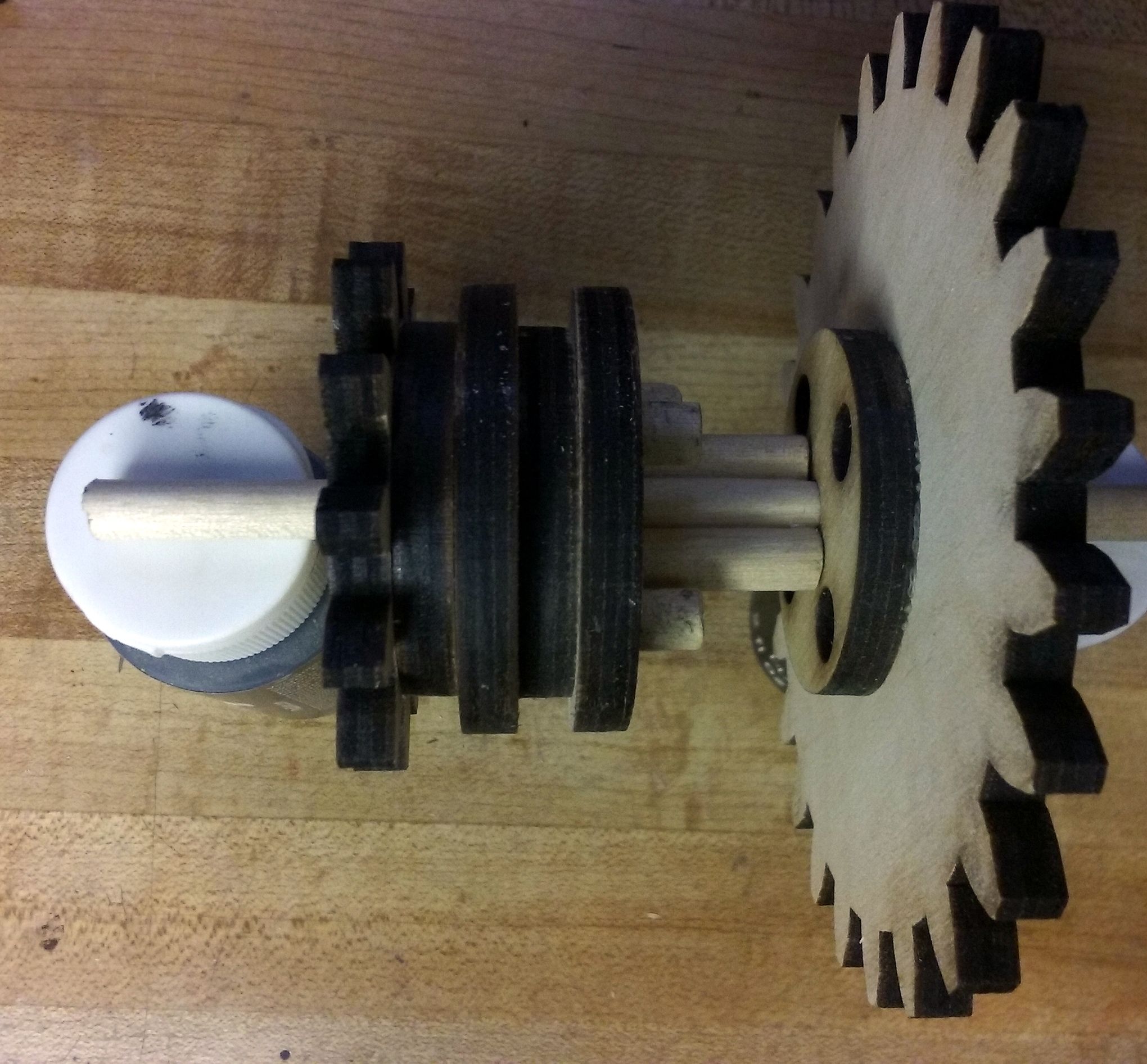 2-Speed Manual Transmission Working Model : 7 Steps (with Pictures ...