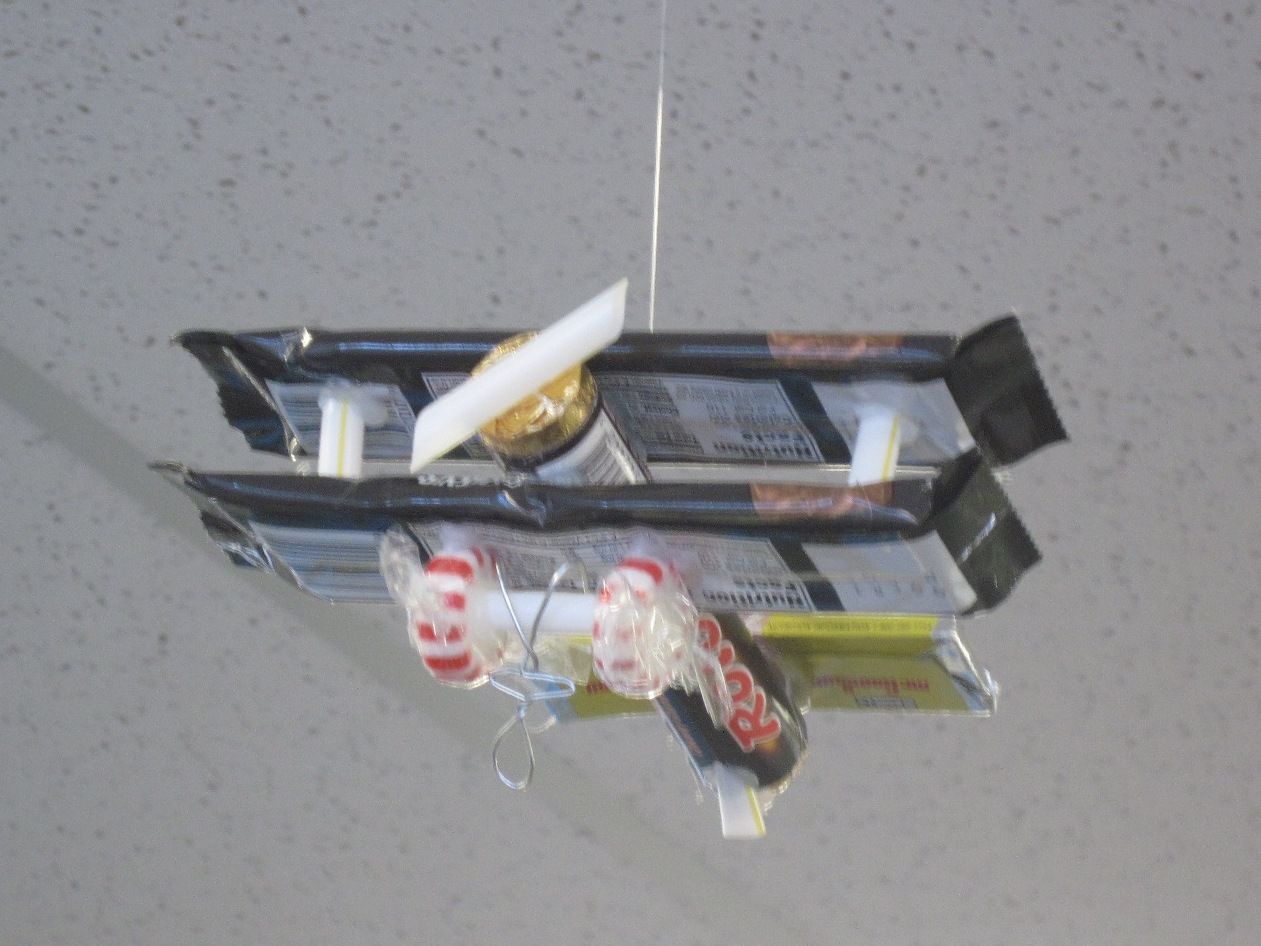 Candy Biplane : 14 Steps - Instructables