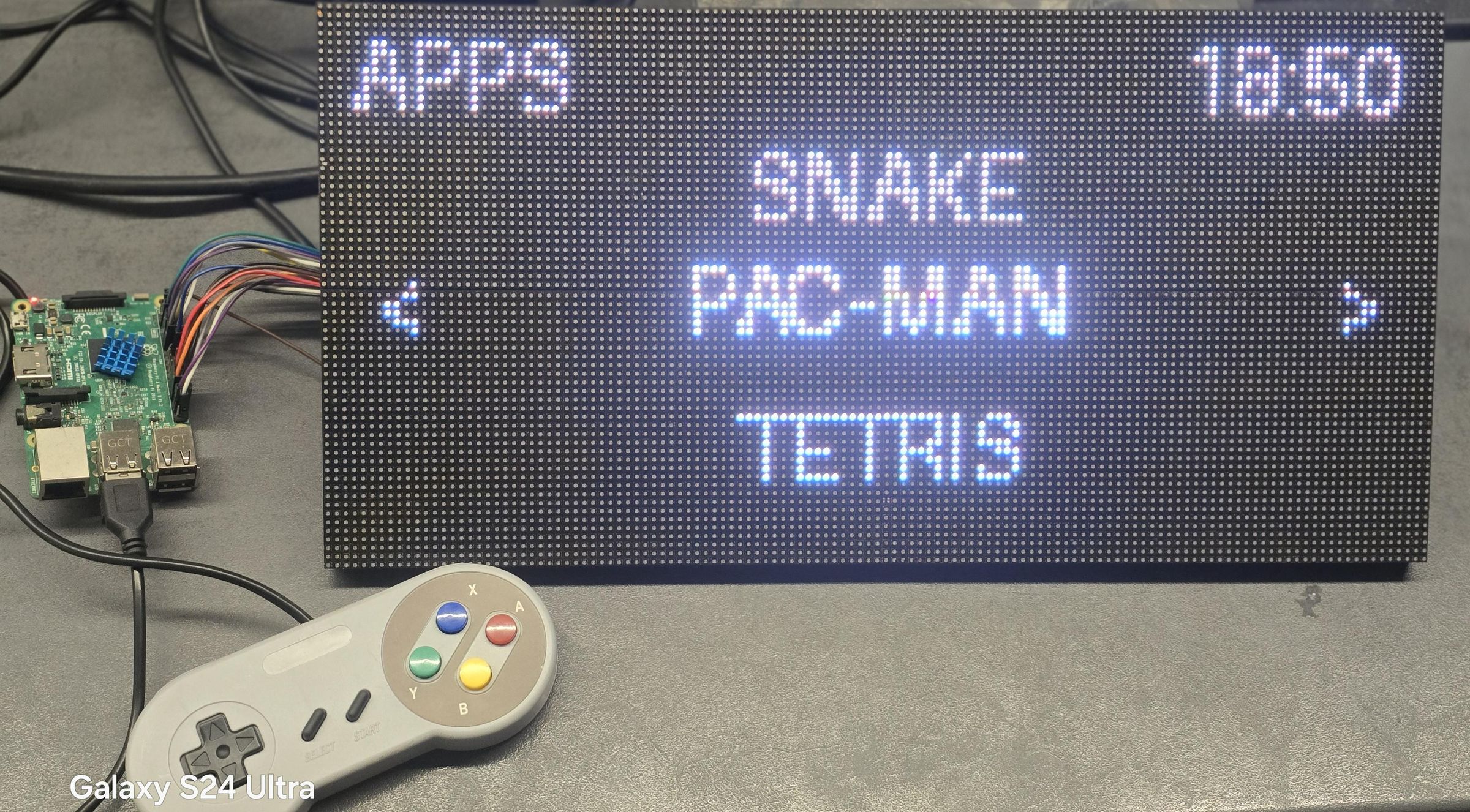 PiMatrixOS – Raspberry Pi HUB75 LED Matrix Platform With Games ...