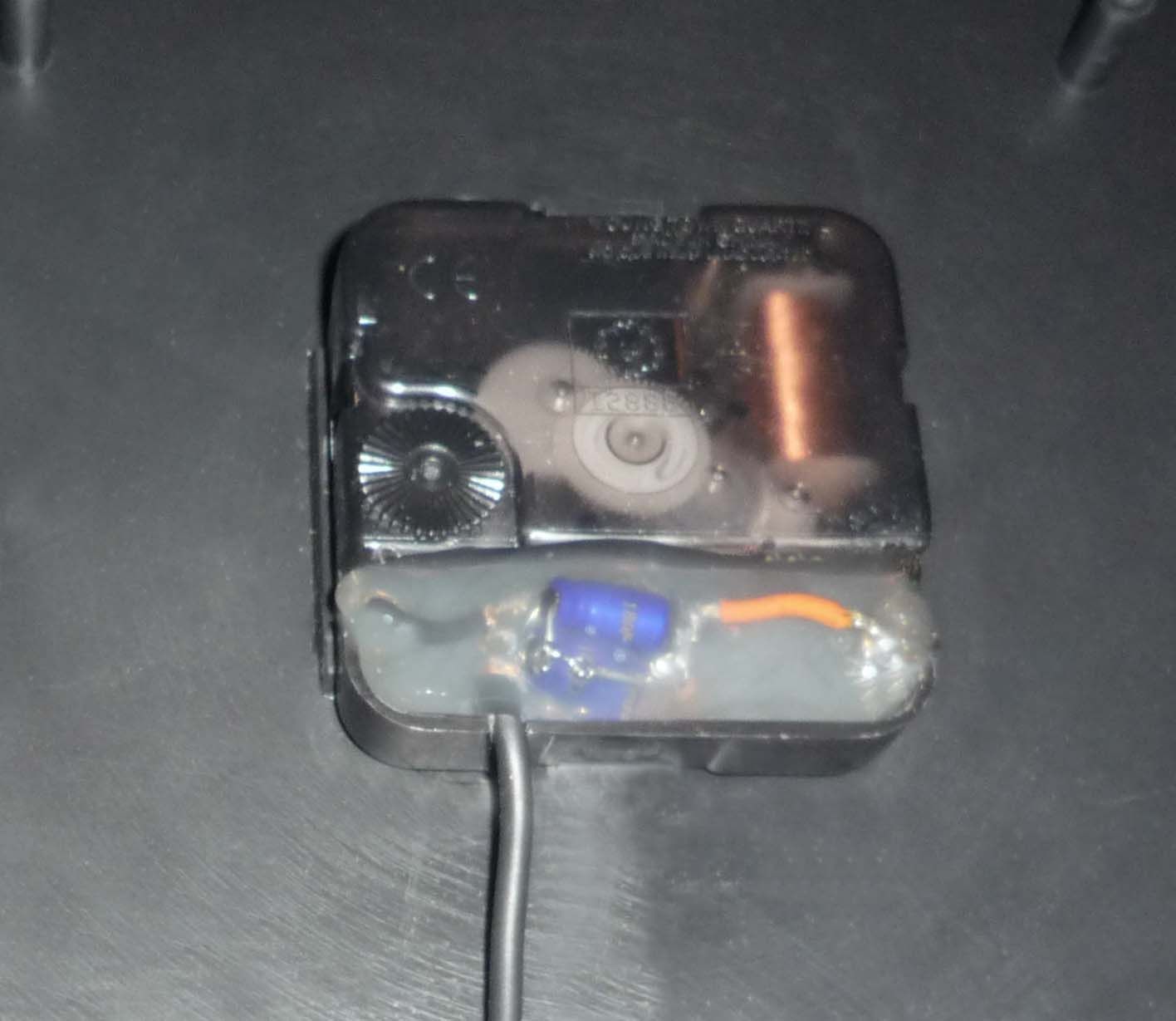 Quartz Clock Power Supply Hack (AA Battery to AC Power) : 6 Steps ...