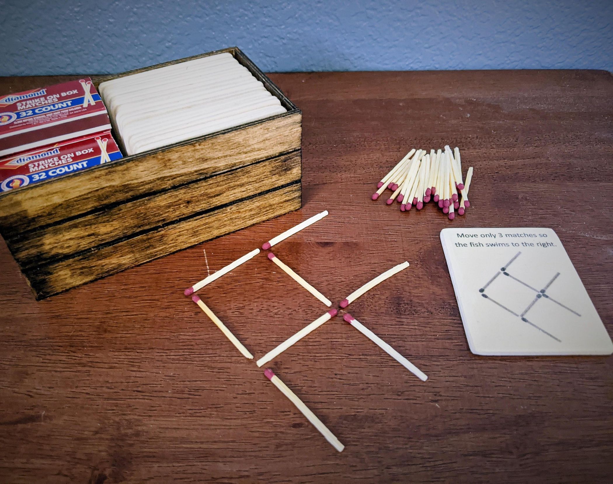Matchstick Puzzle Box : 5 Steps (with Pictures) - Instructables