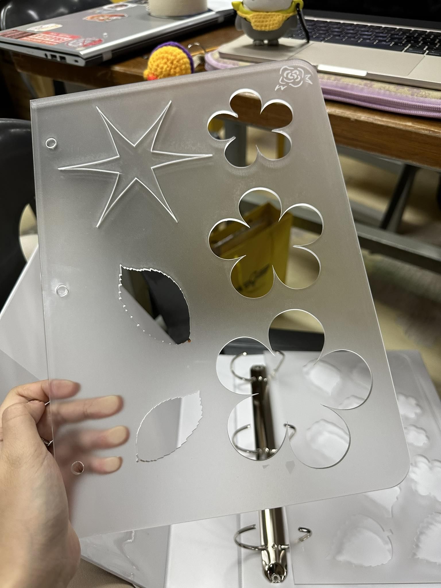 Perennial Blooms - Acrylic Stencils for Paper Flowers : 10 Steps (with ...