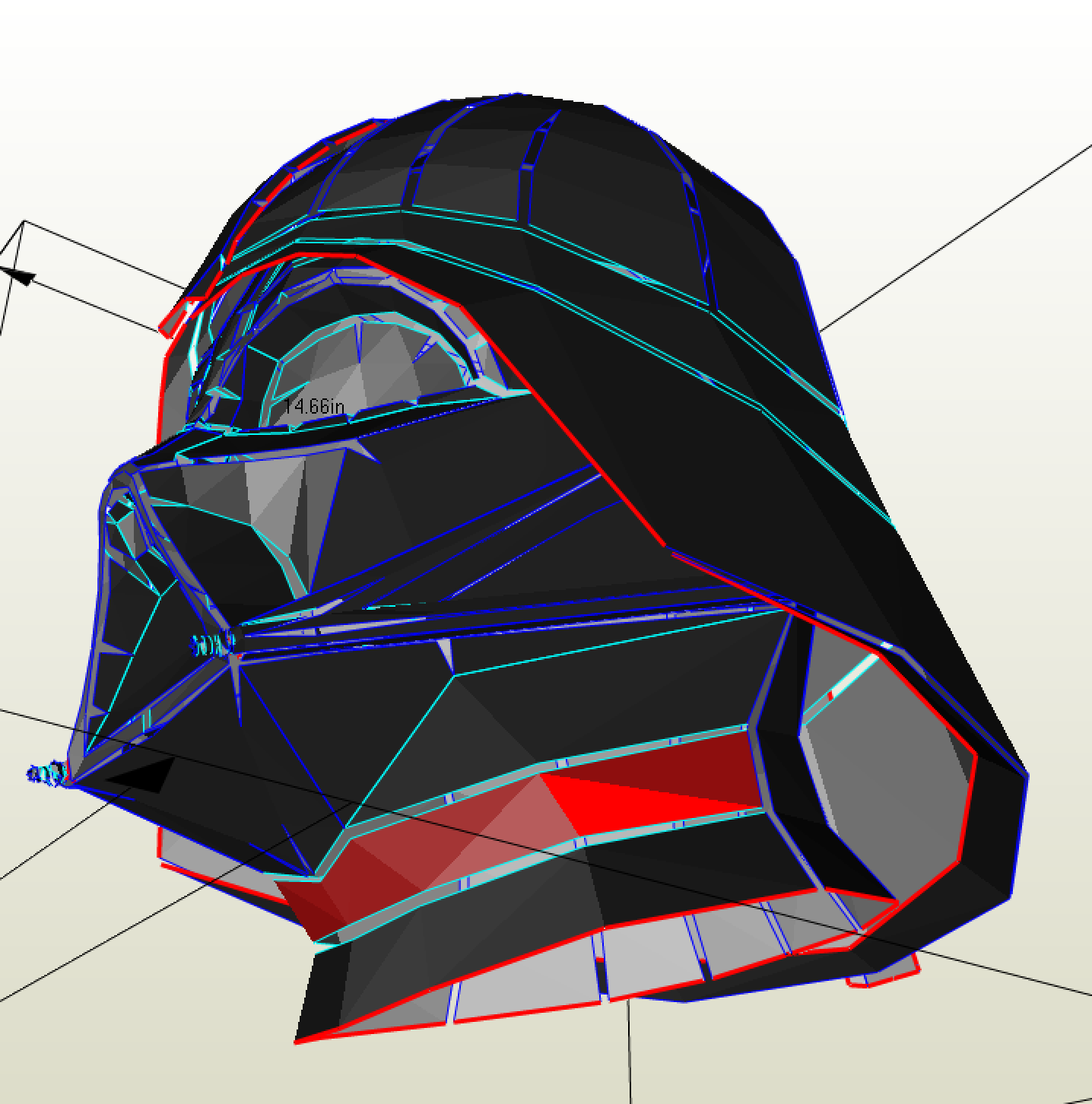 Cardboard Darth Vader Helmet : 6 Steps - Instructables