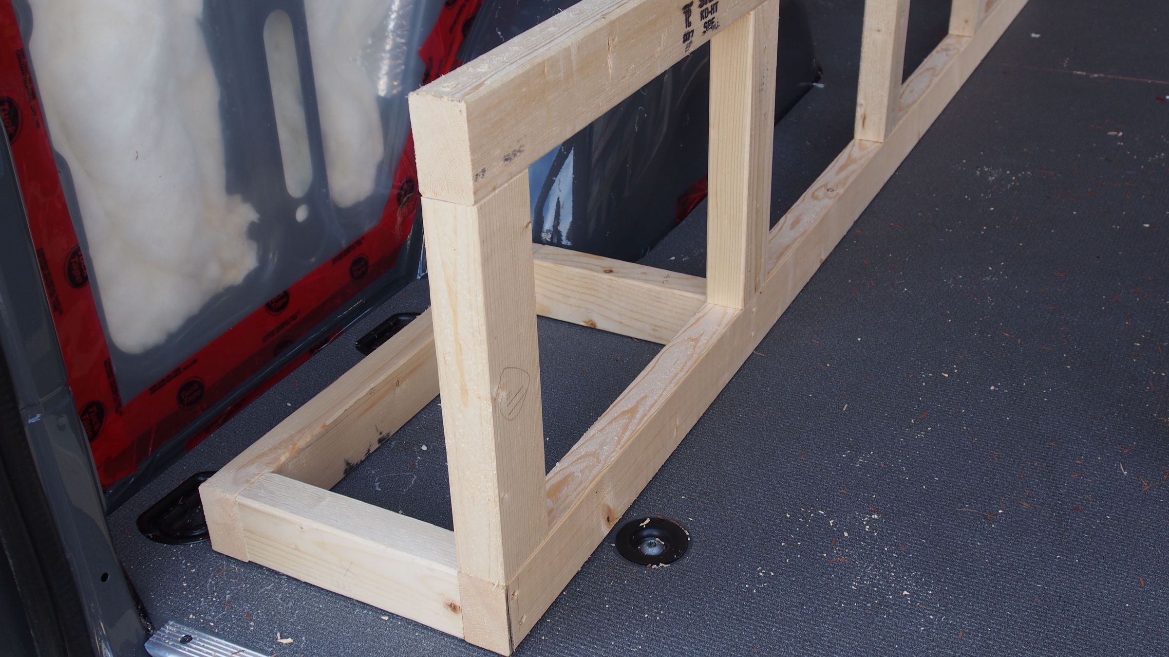 Storage Platform for the Back of Your Camper Van : 9 Steps (with ...