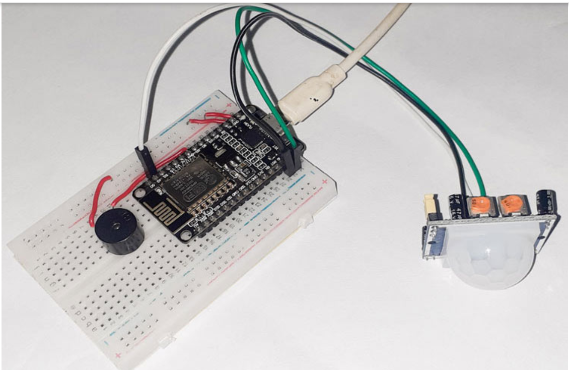 Motion Detector Using Nodemcu Web Alert : 5 Steps - Instructables