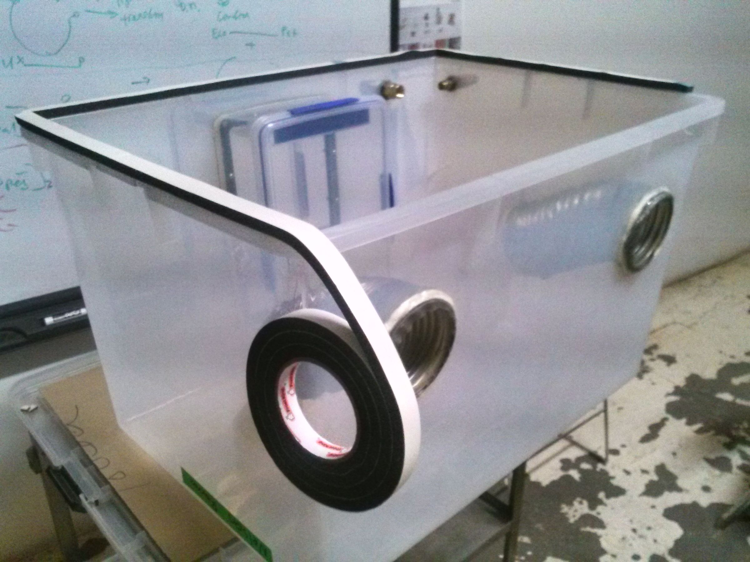 DIY Anaerobic Chamber (aka Glove Box) : 12 Steps (with Pictures ...