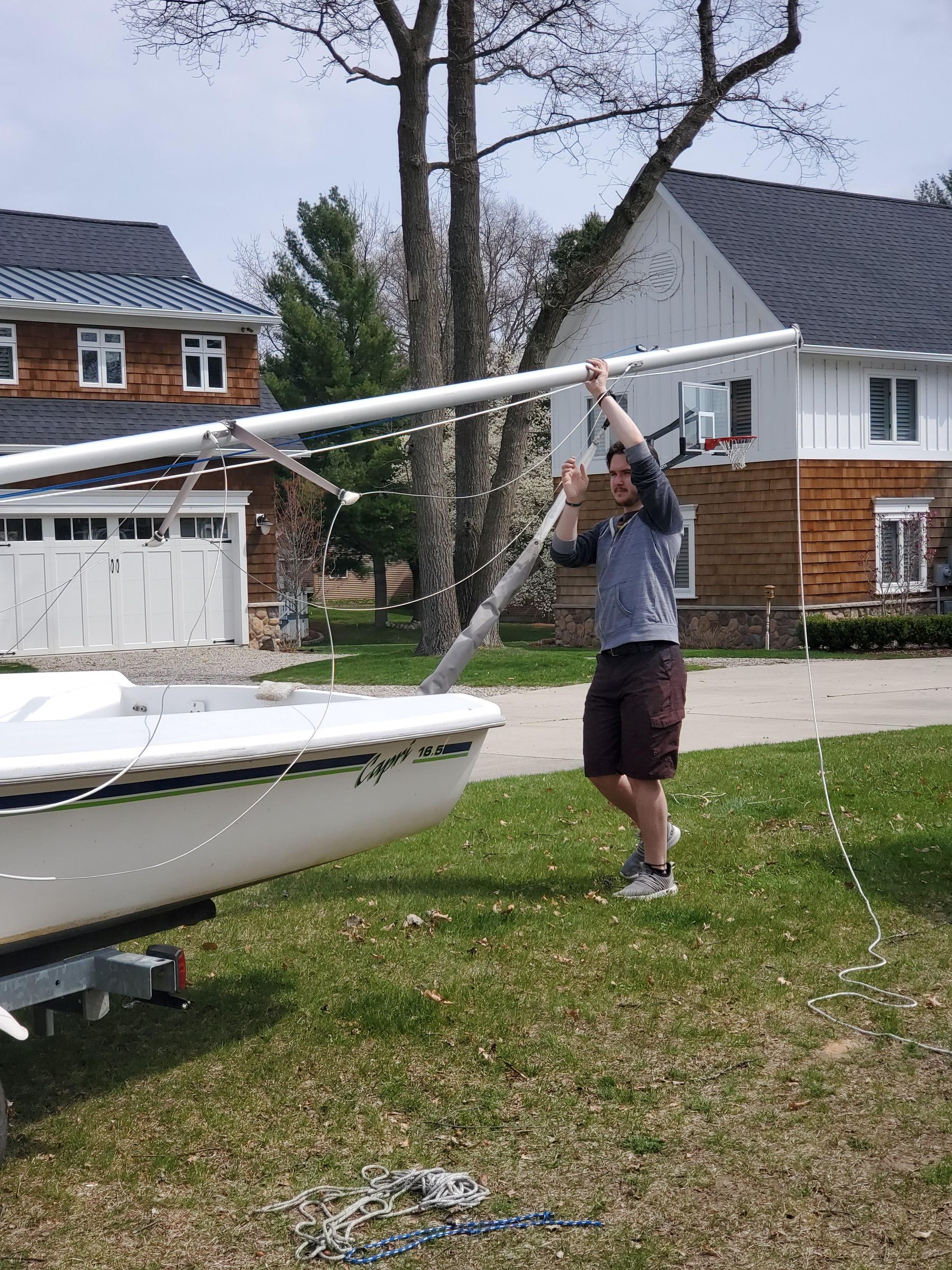 How to Rig a Catalina Capri 16.5 Sailboat : 11 Steps - Instructables