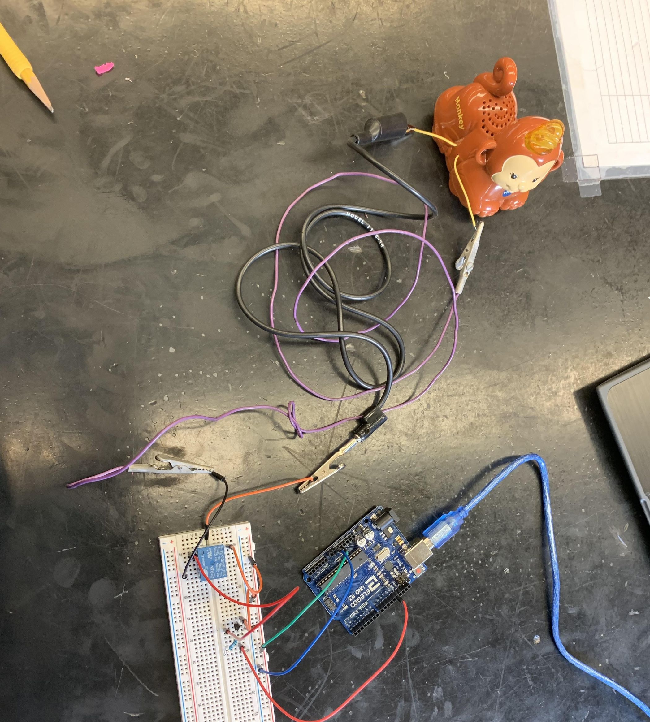 Arduino Powered Singing Monkey : 5 Steps - Instructables