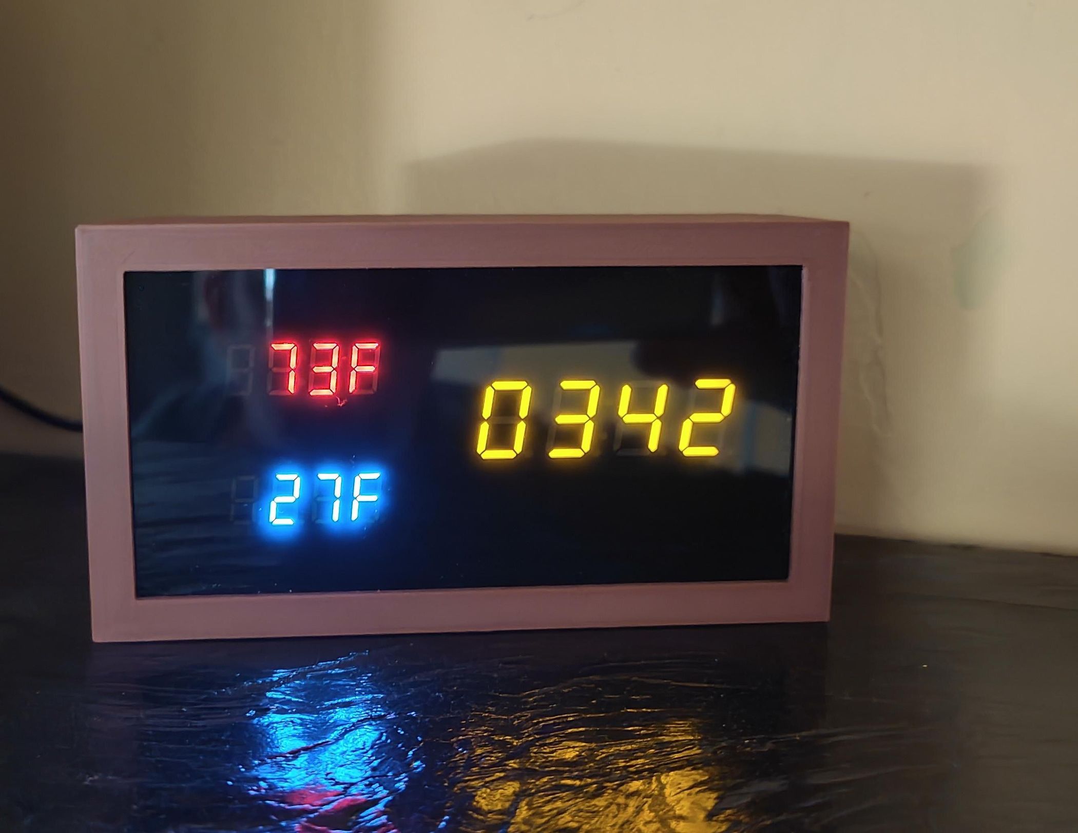 ESP32 Time and Temperature Display : 3 Steps - Instructables