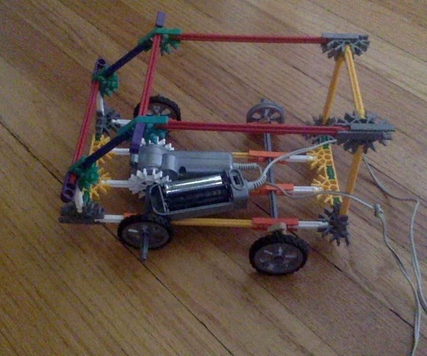 How to Build a Motorized K'nex Car (K-72) : 5 Steps - Instructables