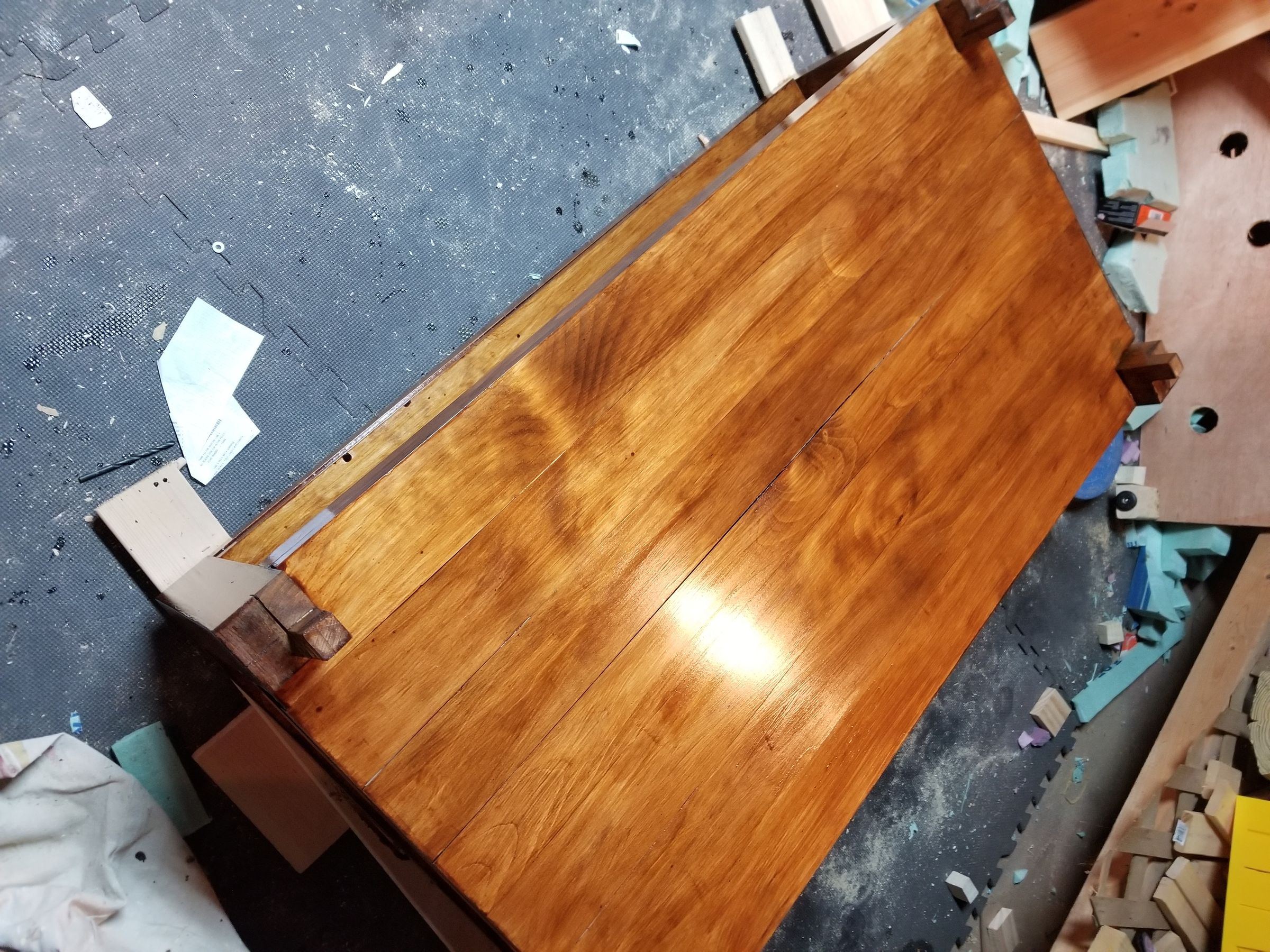 Gaming Coffee Table With Hidden Vault : 6 Steps (with Pictures ...