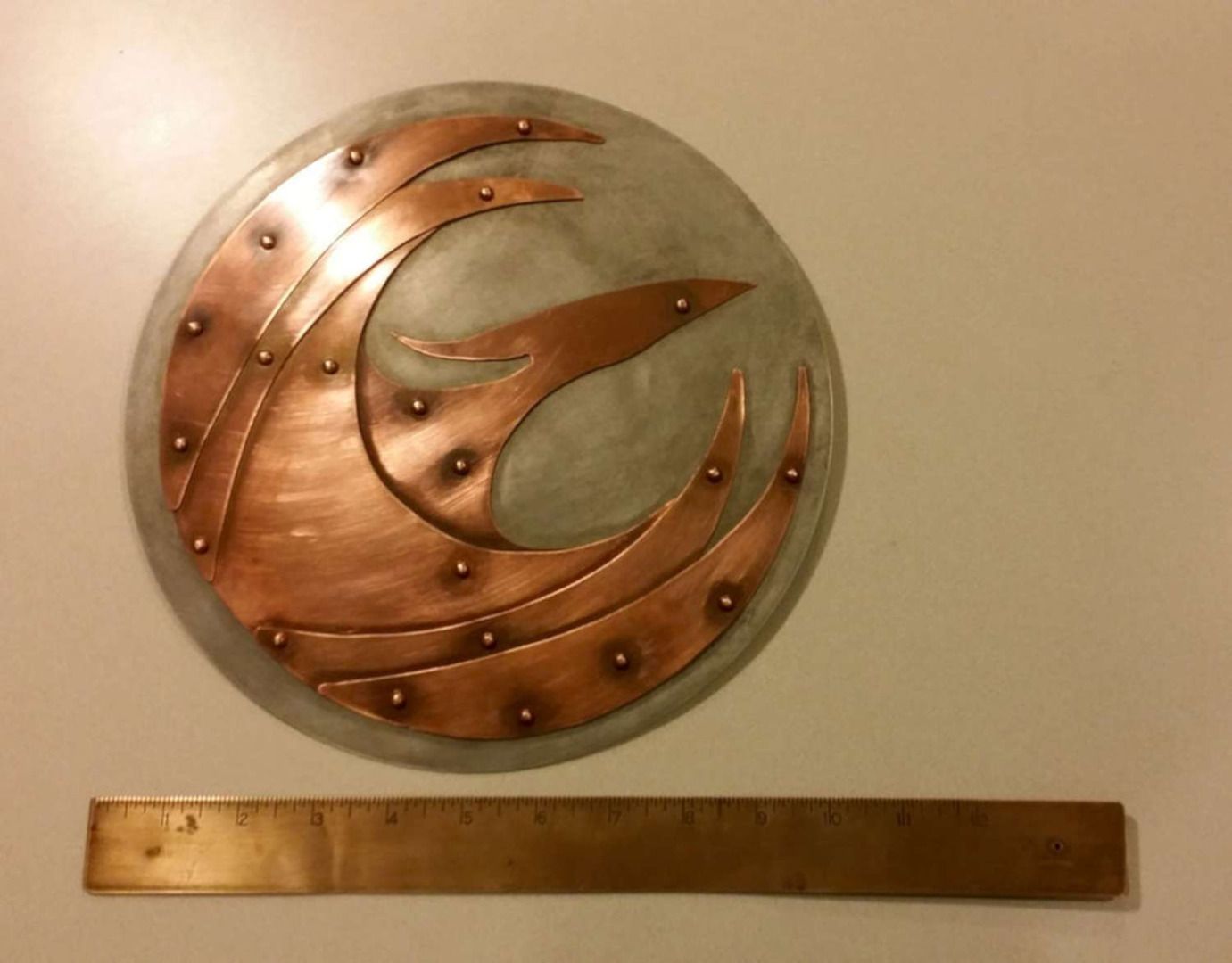Simple Sheetmetal Wall Art With an Olive Oil Finish : 5 Steps (with ...