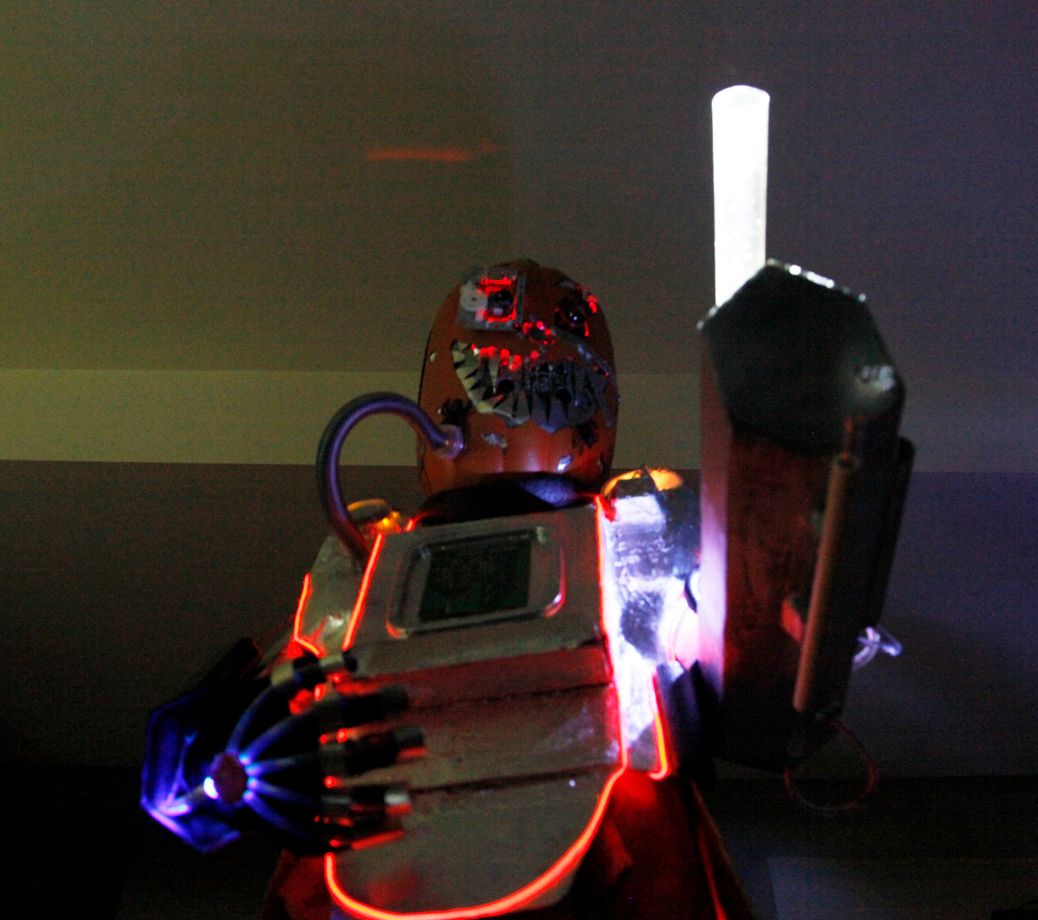 Mutant Cyborg Pumpkin Halloween Costume V1.3 : 16 Steps - Instructables